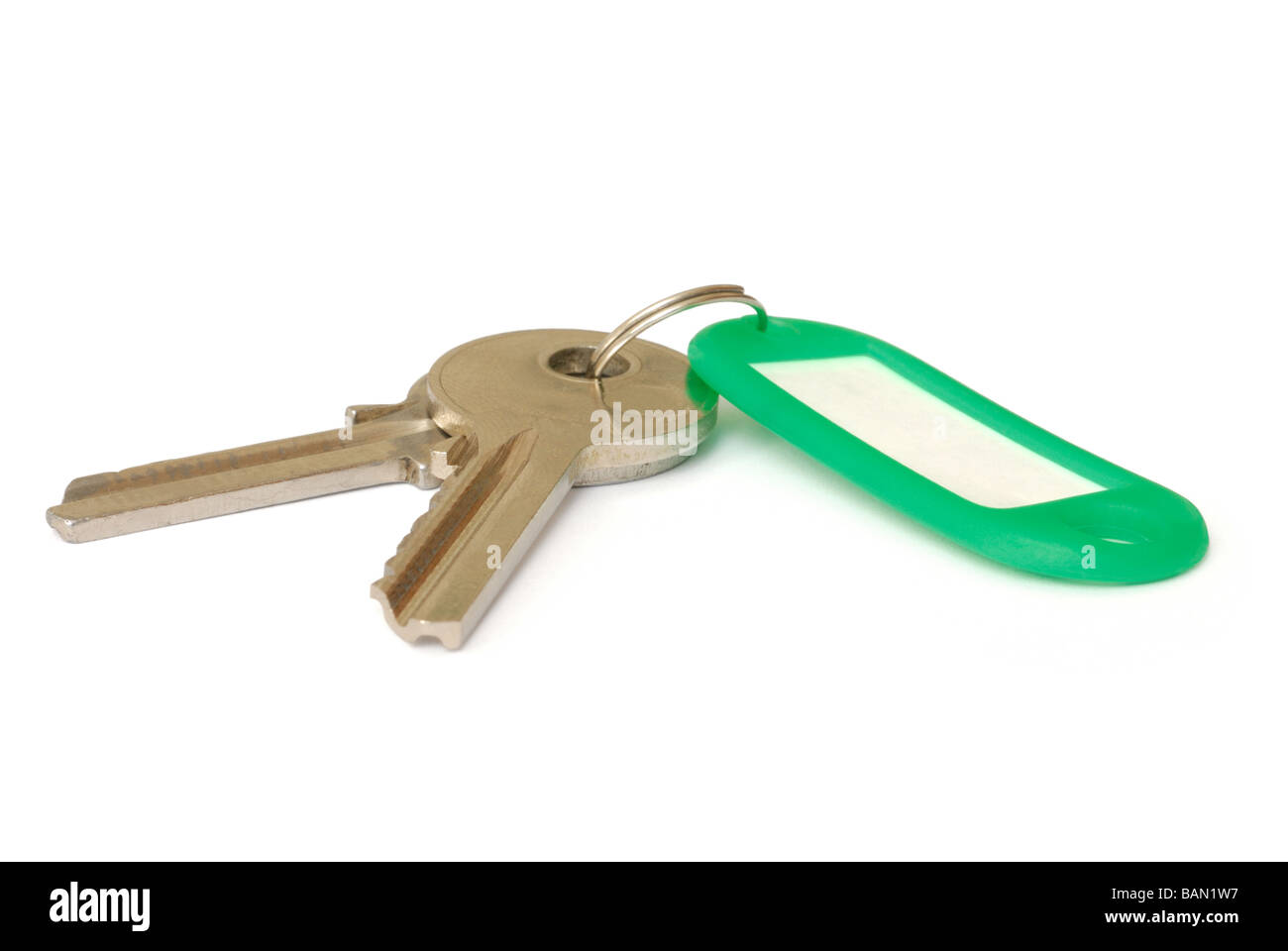 Keys on White Stock Photo - Alamy