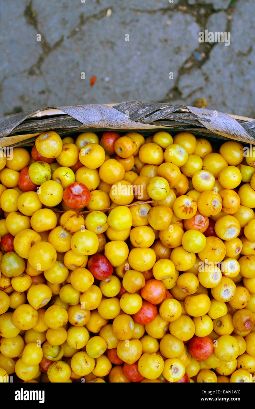 Fruit at the market, Guatemala Stock Photo - Alamy