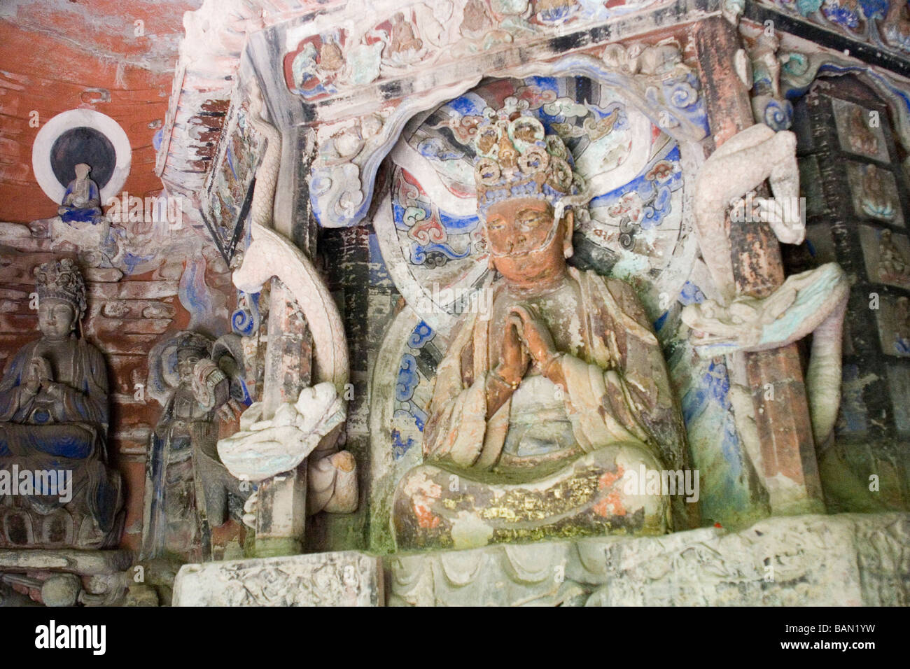 Dazu Rock Carving Grottoe Baodingshan No 20 cave Chongqing China Asia ...
