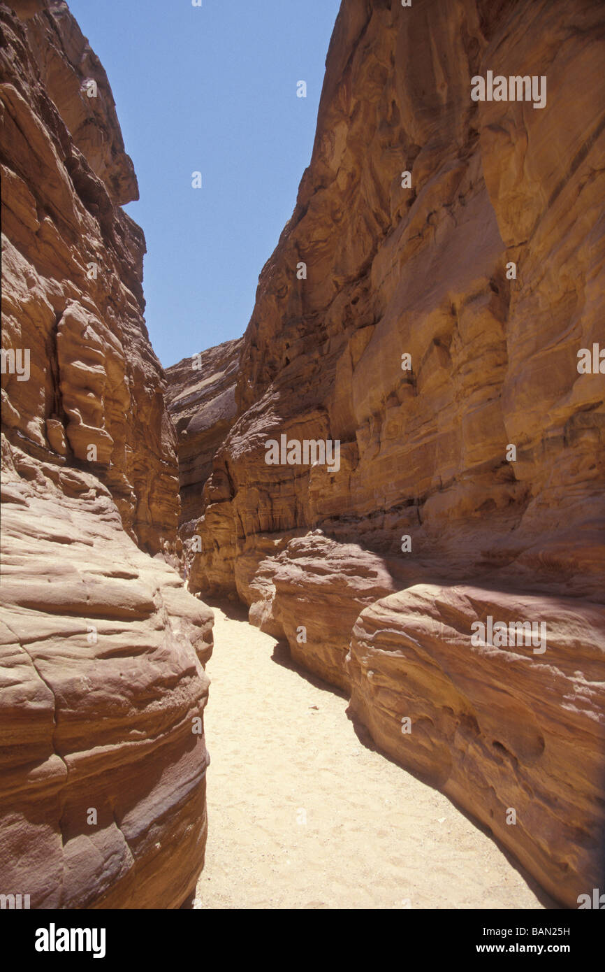 Colored Canyon Sinai Egypt Stock Photo - Alamy