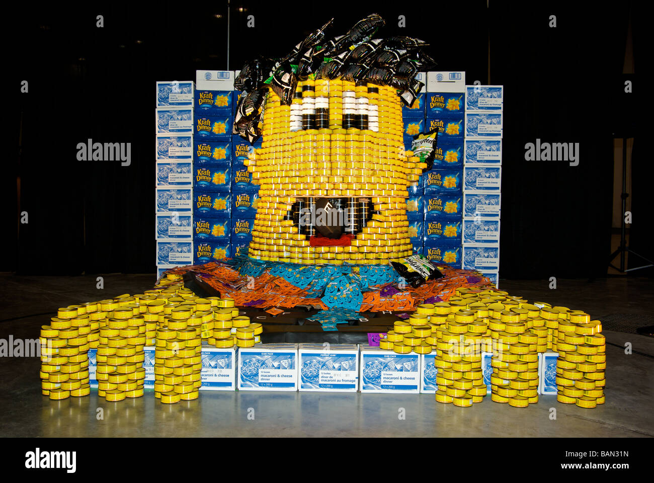 Canstruction hi-res stock photography and images - Alamy
