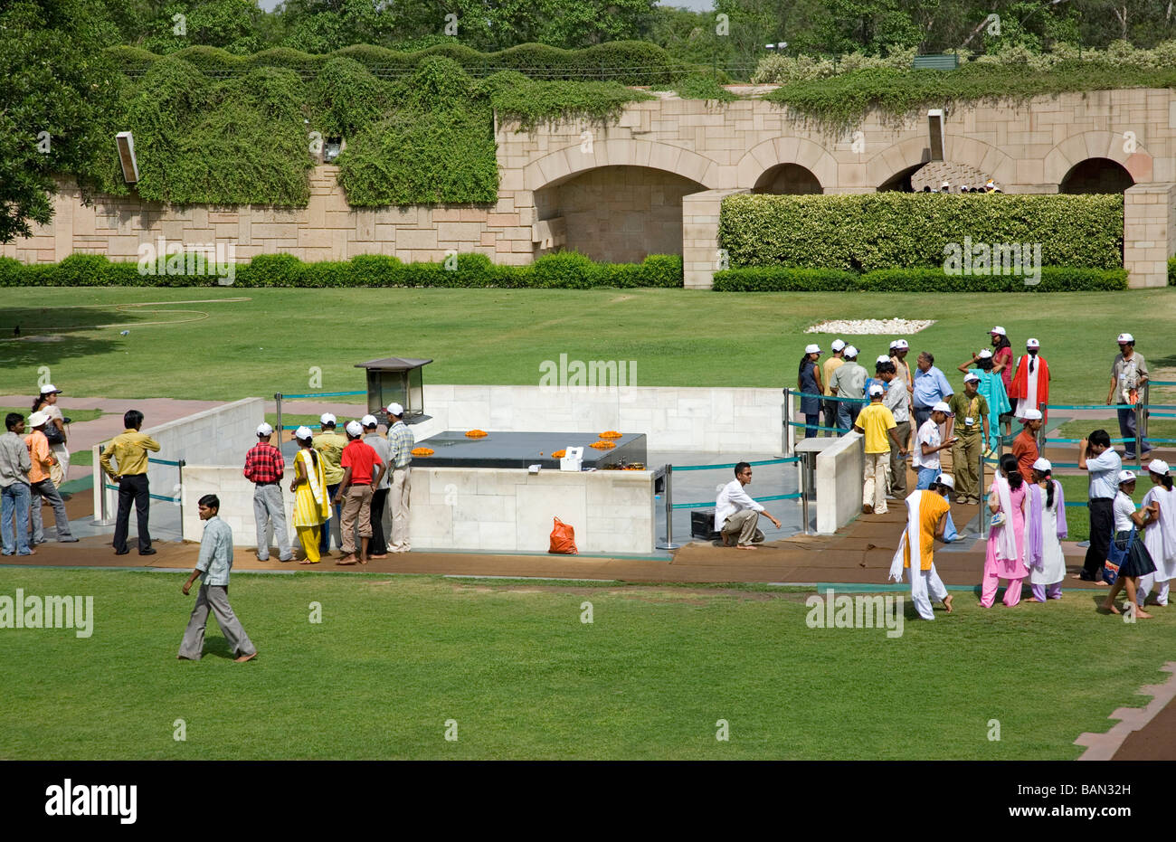 Raj Ghat. New Delhi. India Stock Photo - Alamy
