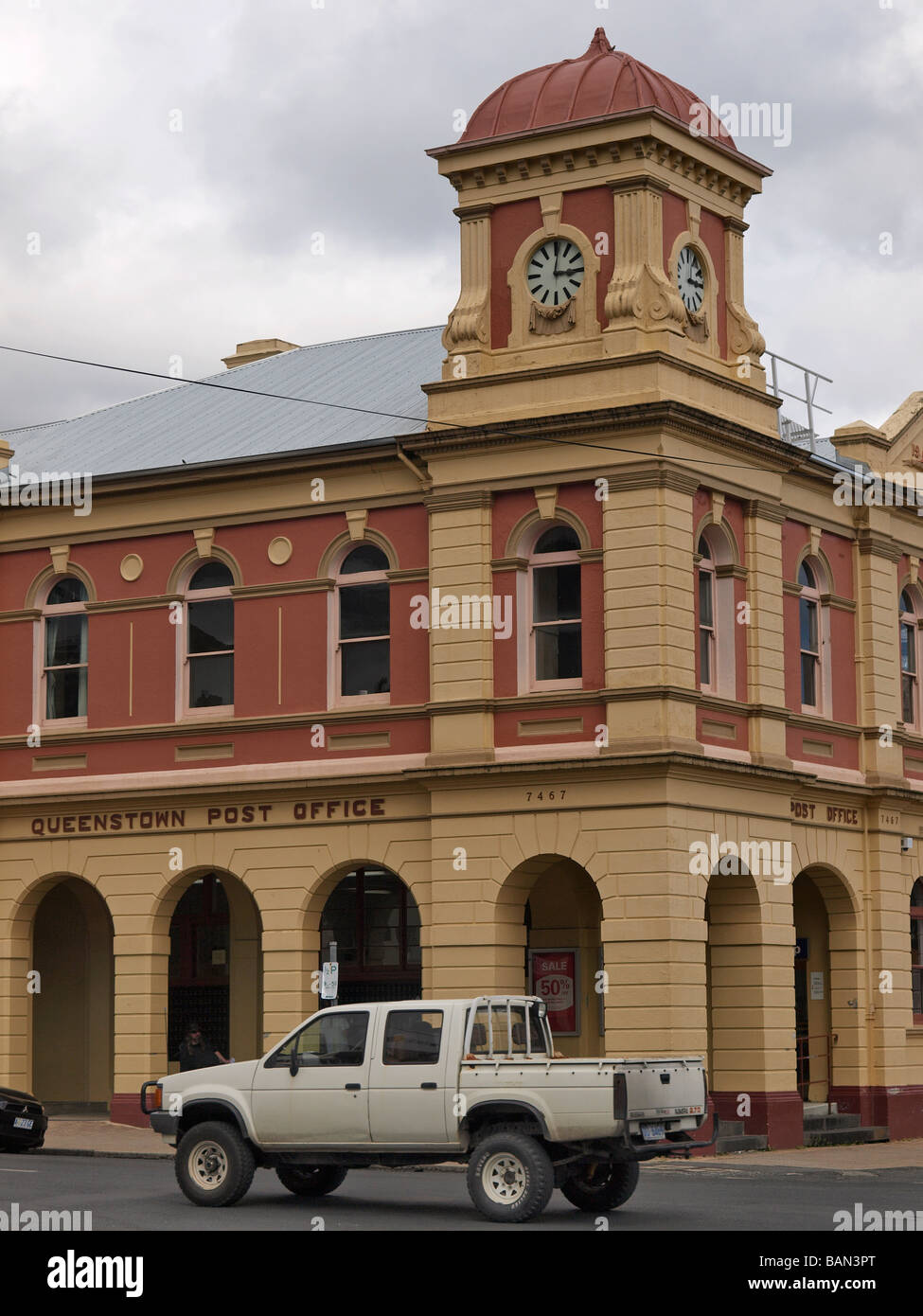 Queenstown tasmania post office hi-res stock photography and images - Alamy