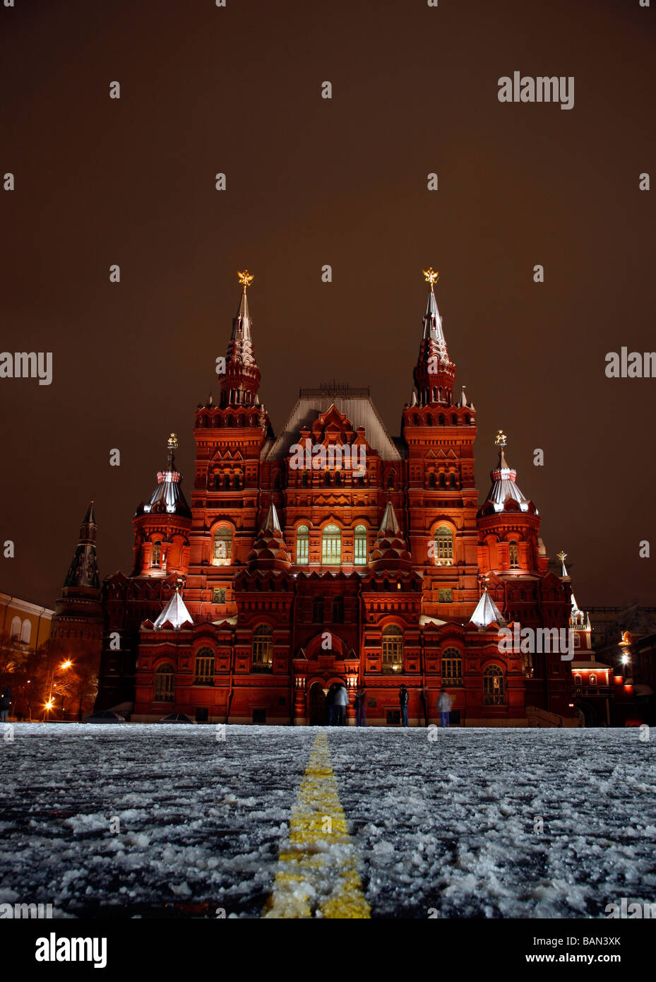 Snow red square in moscow russia hi-res stock photography and images ...