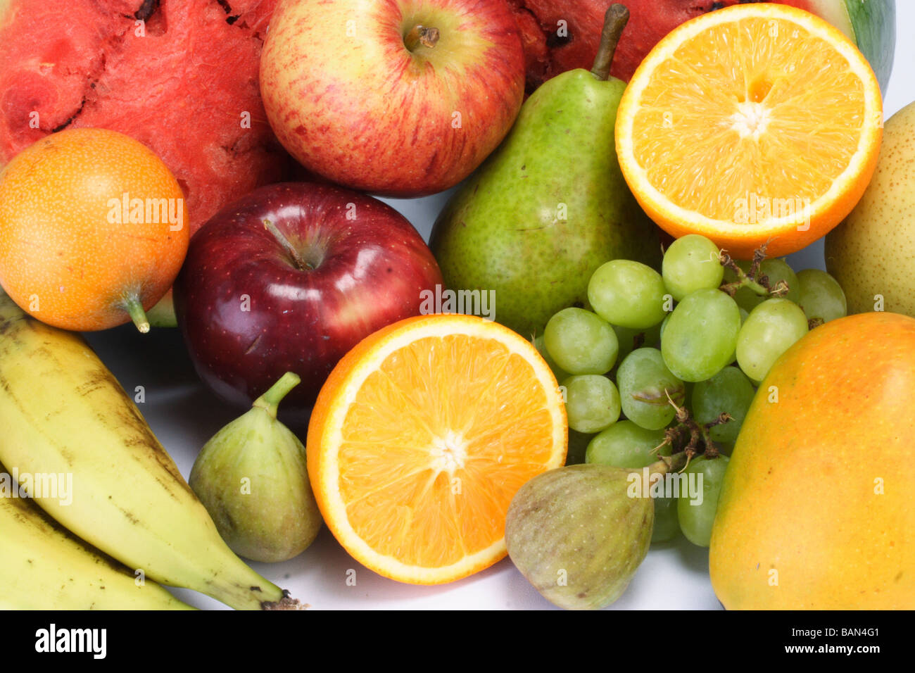 Variety of fruits Stock Photo - Alamy