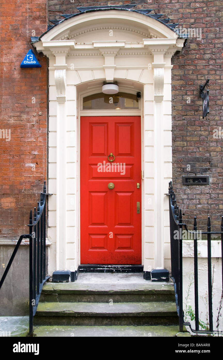 Red Door, London, UK Stock Photo - Alamy