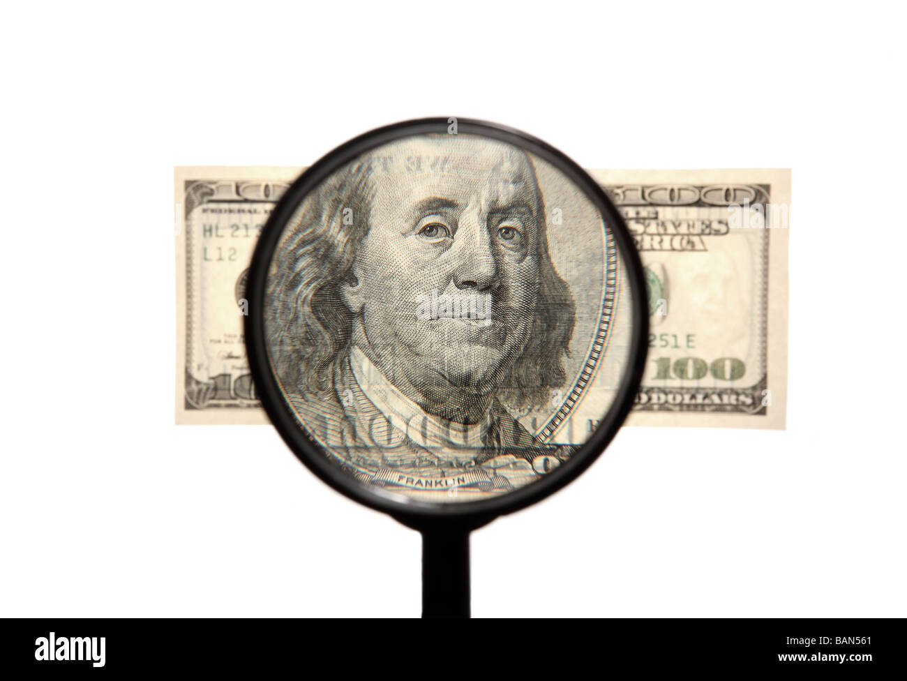 Dollars against white background Stock Photo - Alamy