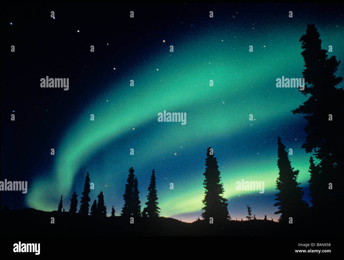 Yukon territory northern lights hi-res stock photography and images - Alamy