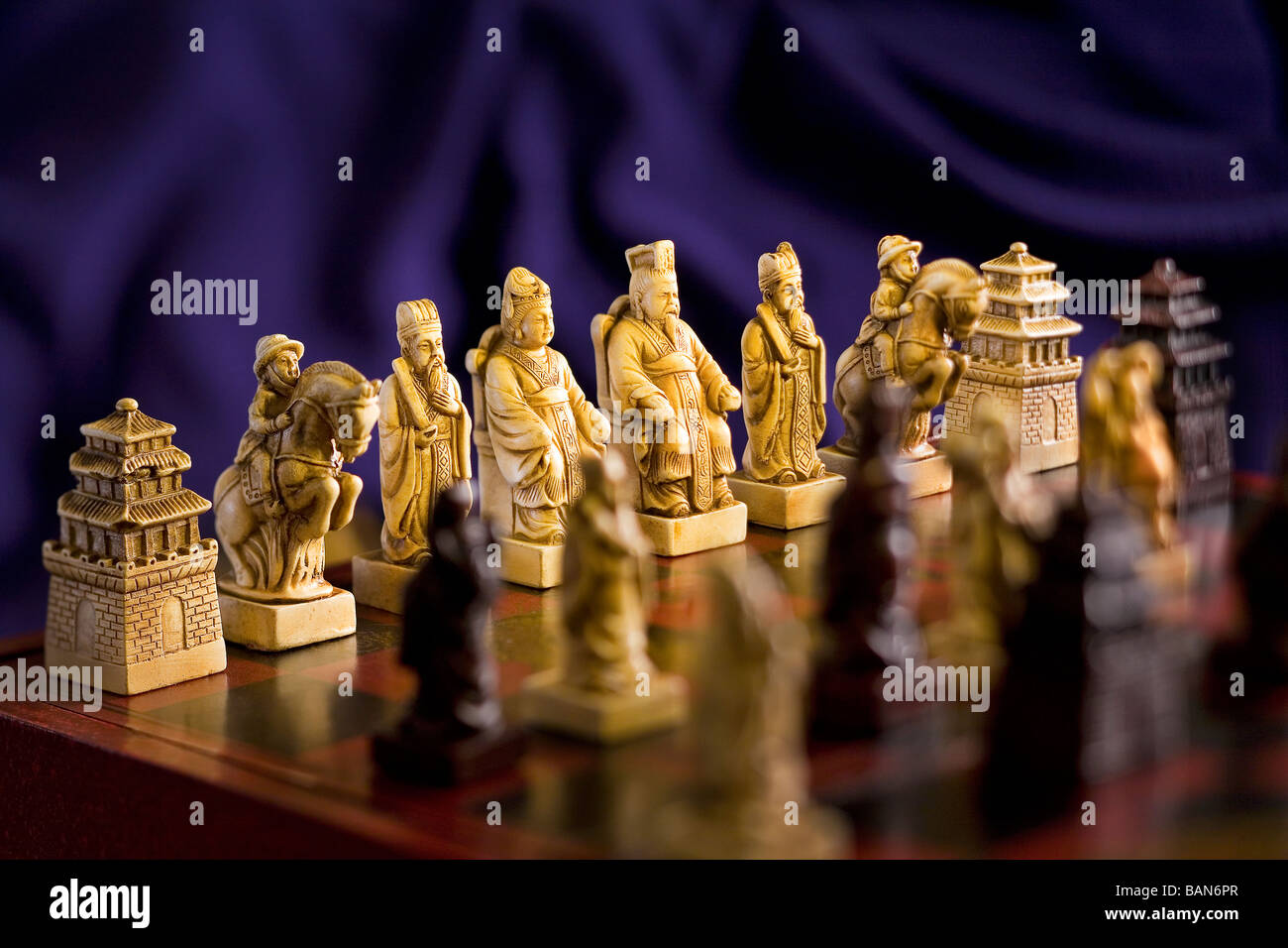 chess game pieces Stock Photo - Alamy