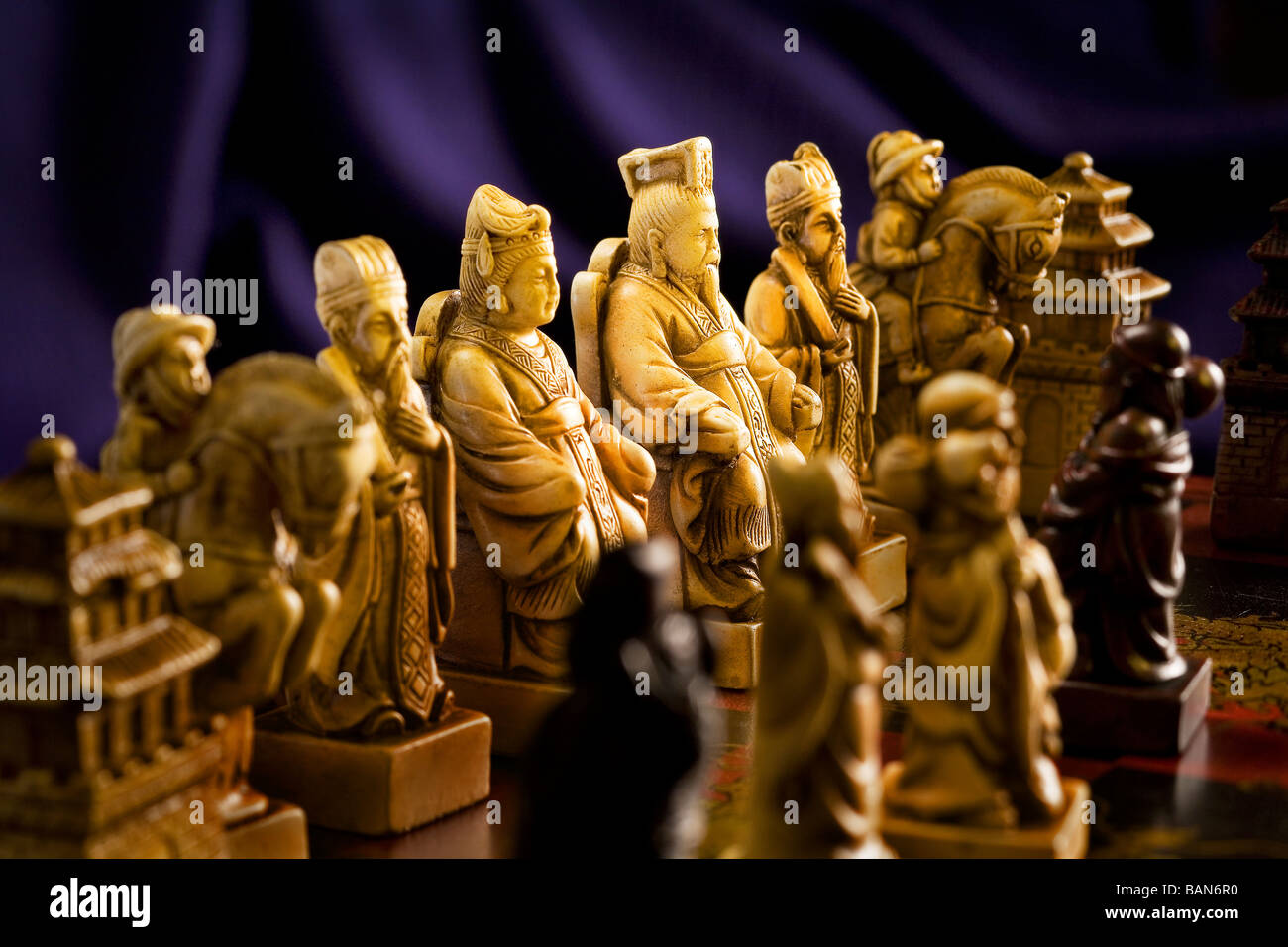 chess game pieces Stock Photo - Alamy