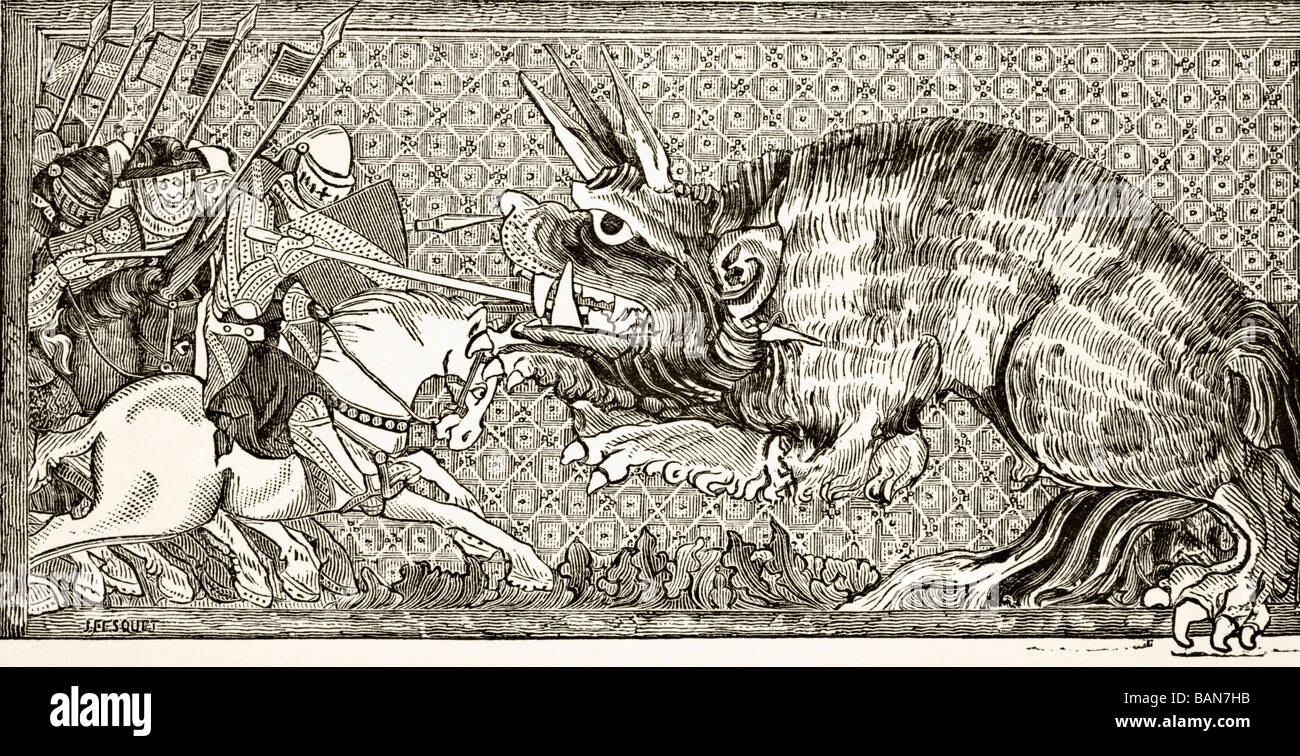 How Alexander did battle with the beast which is very formidable and ...