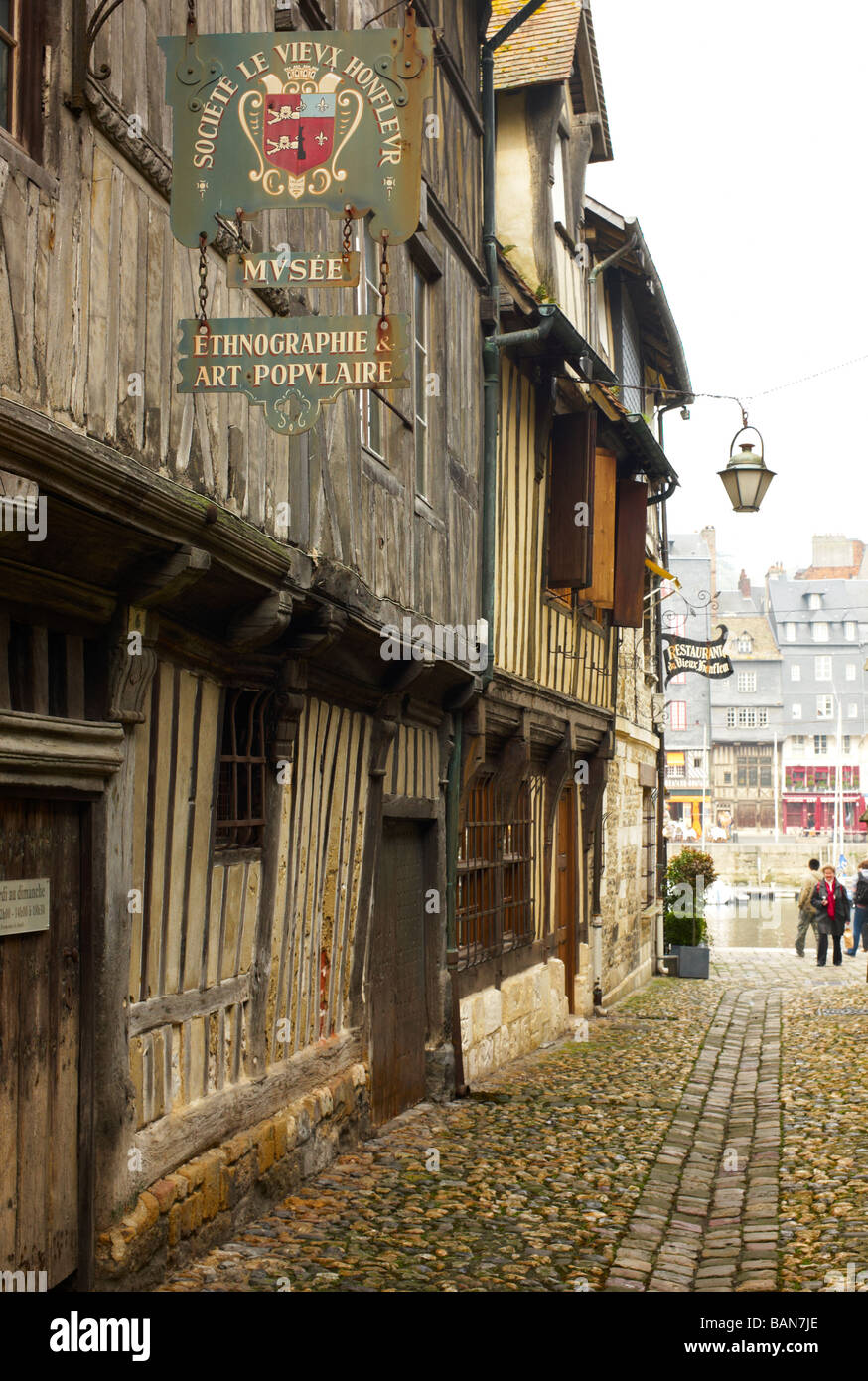 Honfleur medieval hi-res stock photography and images - Alamy
