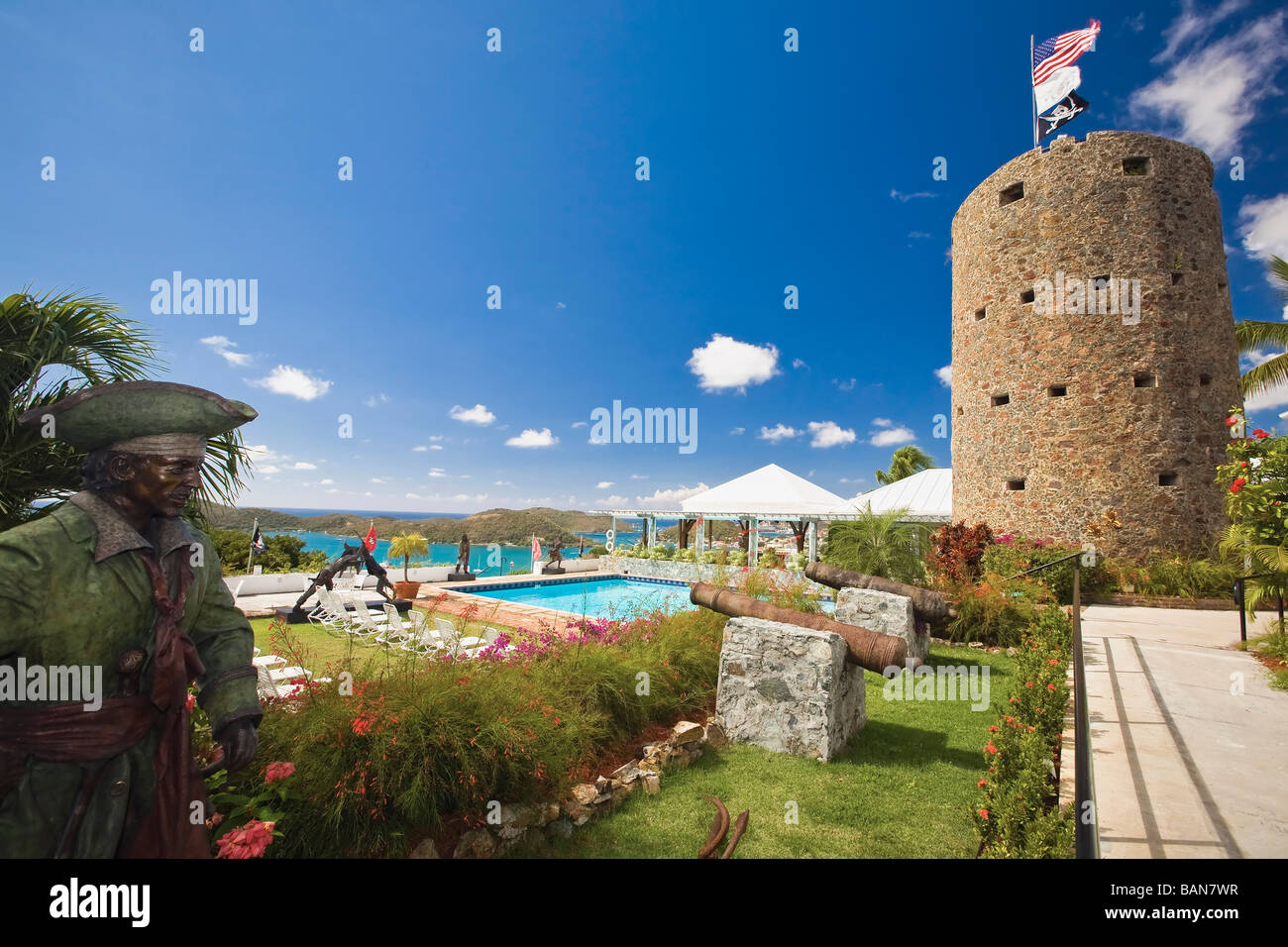 Scenic View from the Blackbeard s Castle Charlotte Amalie Saint Thomas ...