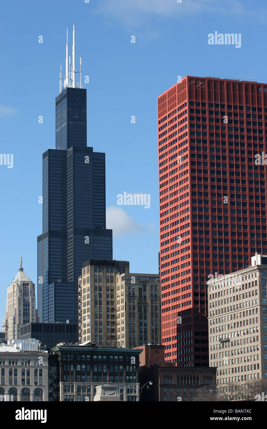 Buildings of chicago hi-res stock photography and images - Alamy