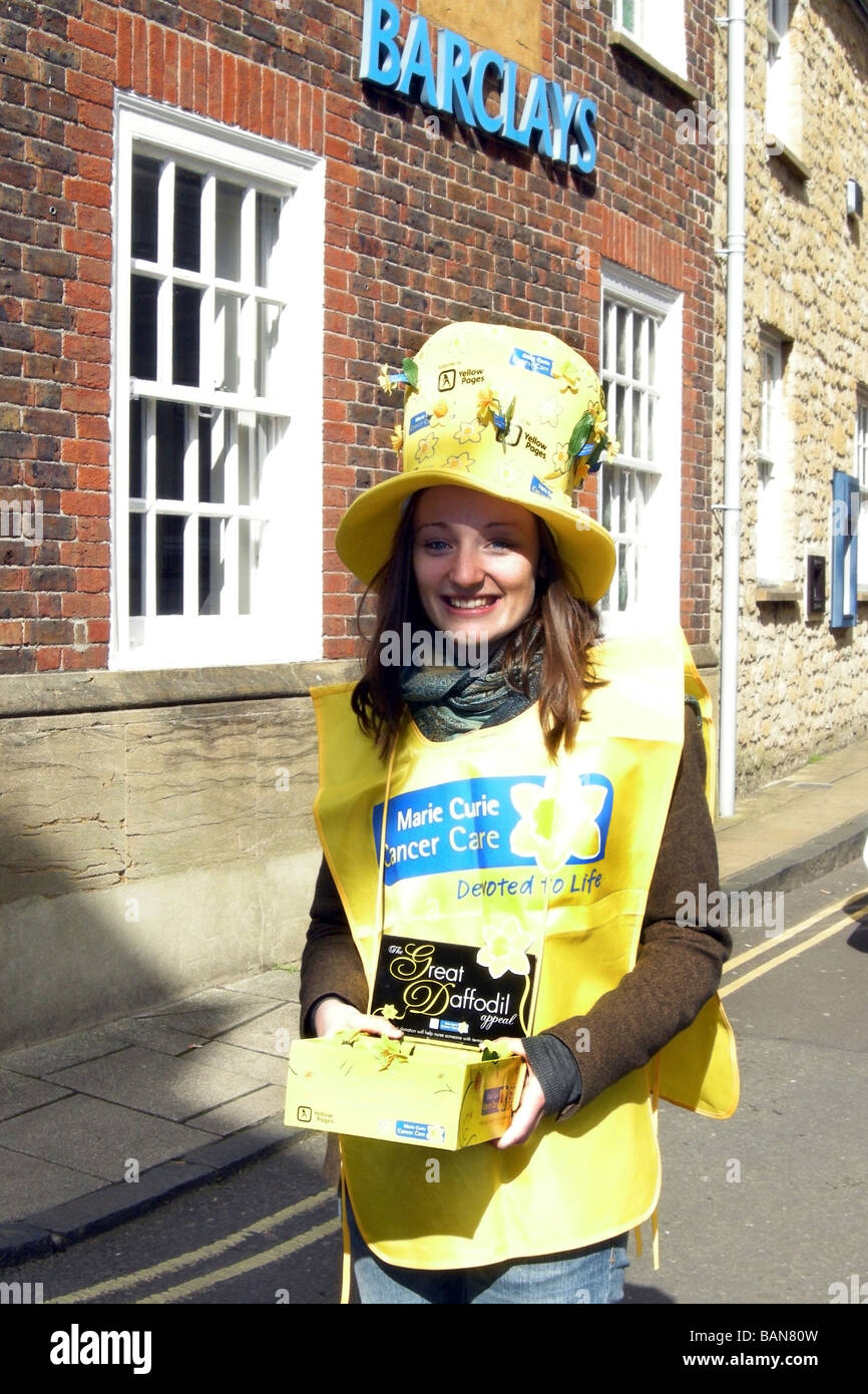 Charity worker workers woman collecting money hi-res stock photography ...