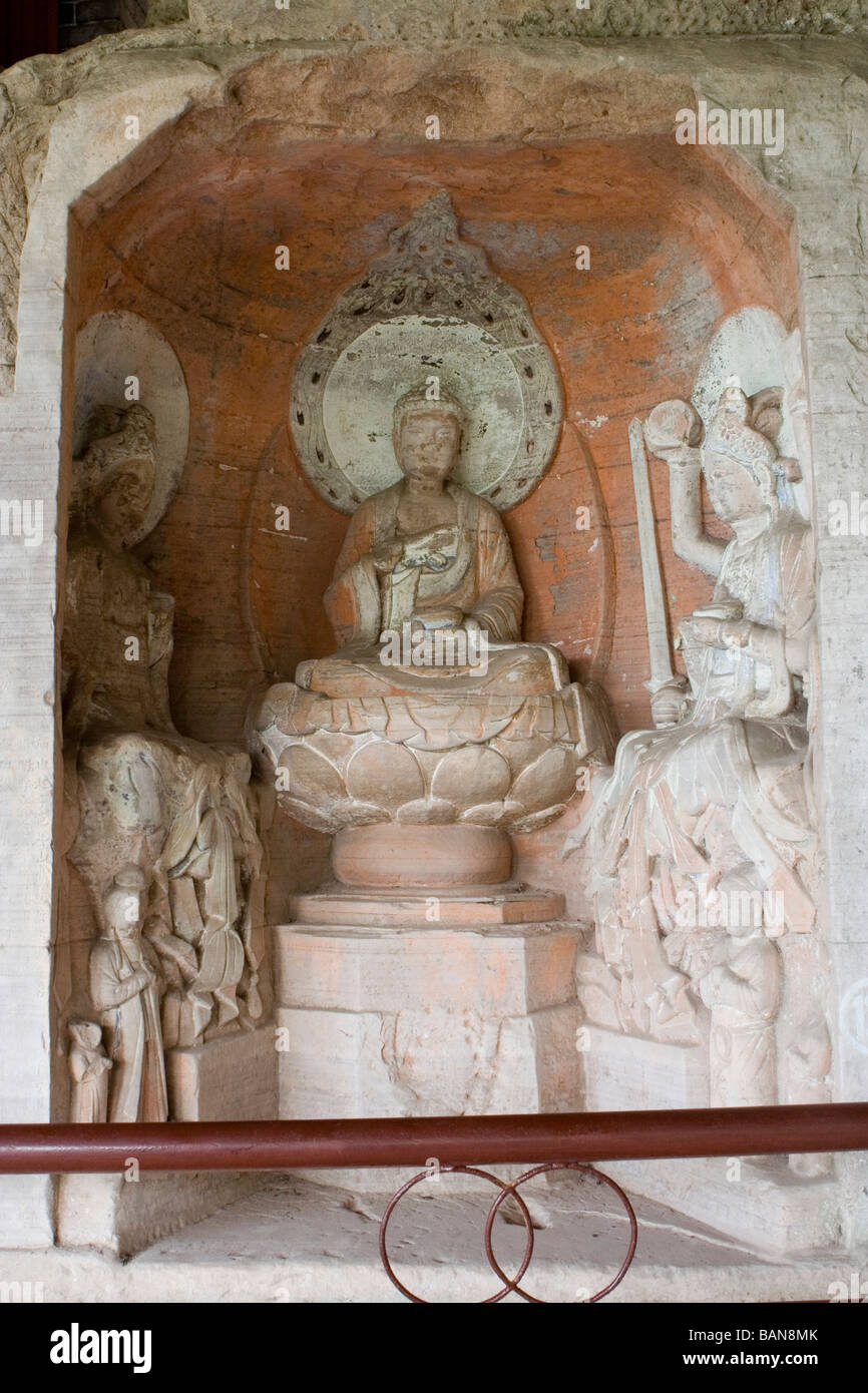 Dazu Rock Carving Grottoe Beishan North hill No 123 cave Chongqing ...