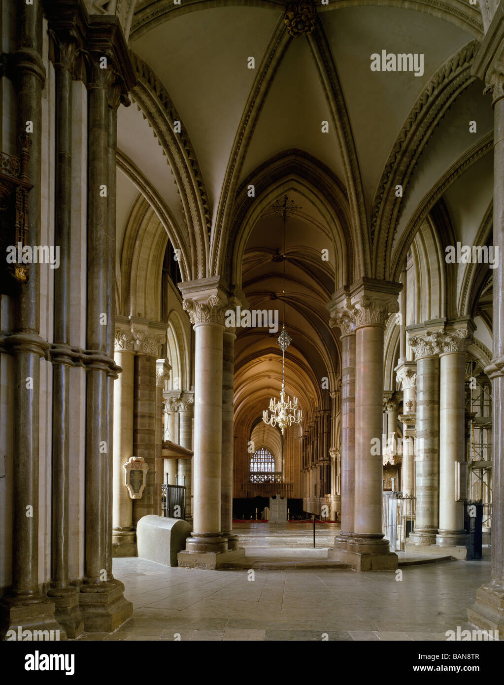 Canterbury Cathedral Trinity Chapel looking west Stock Photo - Alamy