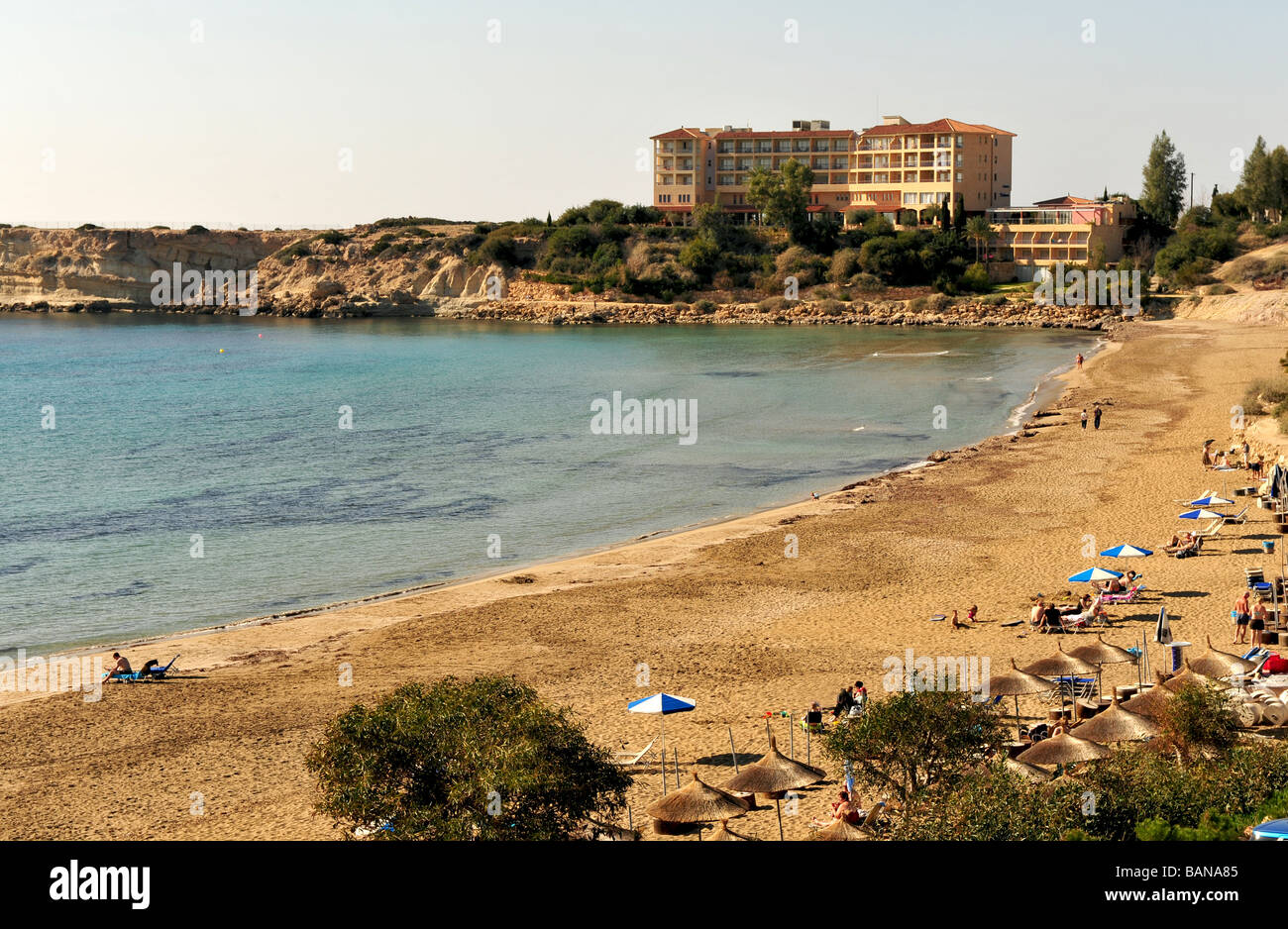 Coral bay beach cyprus hi-res stock photography and images - Alamy