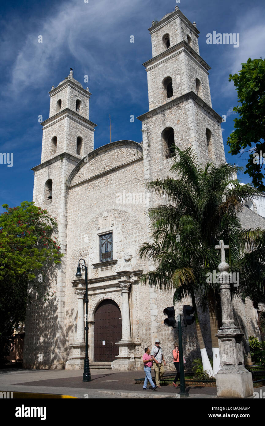 Santa Lucia Church in Merida Mexico Stock Photo - Alamy