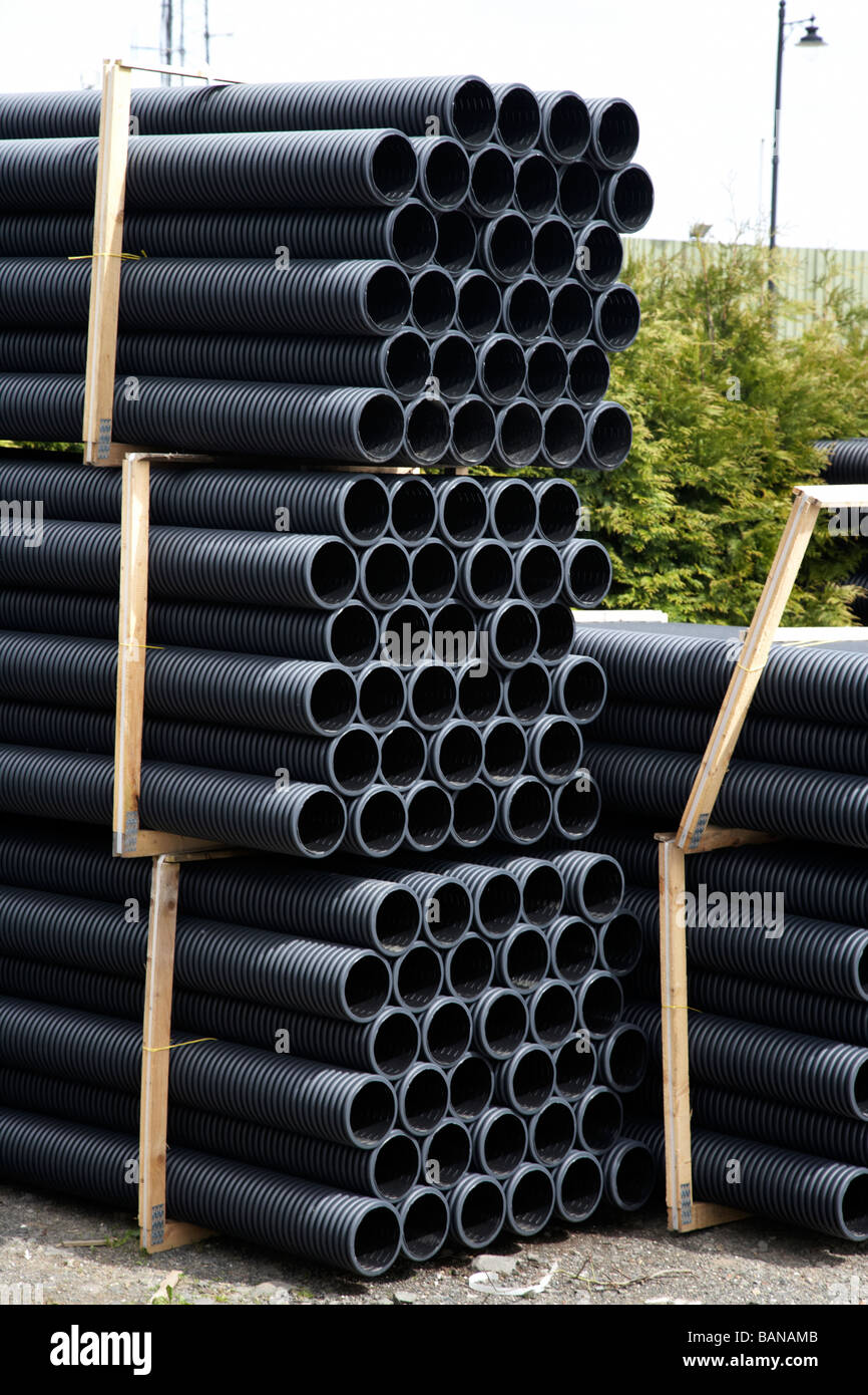 Black plastic conduit hi-res stock photography and images - Alamy