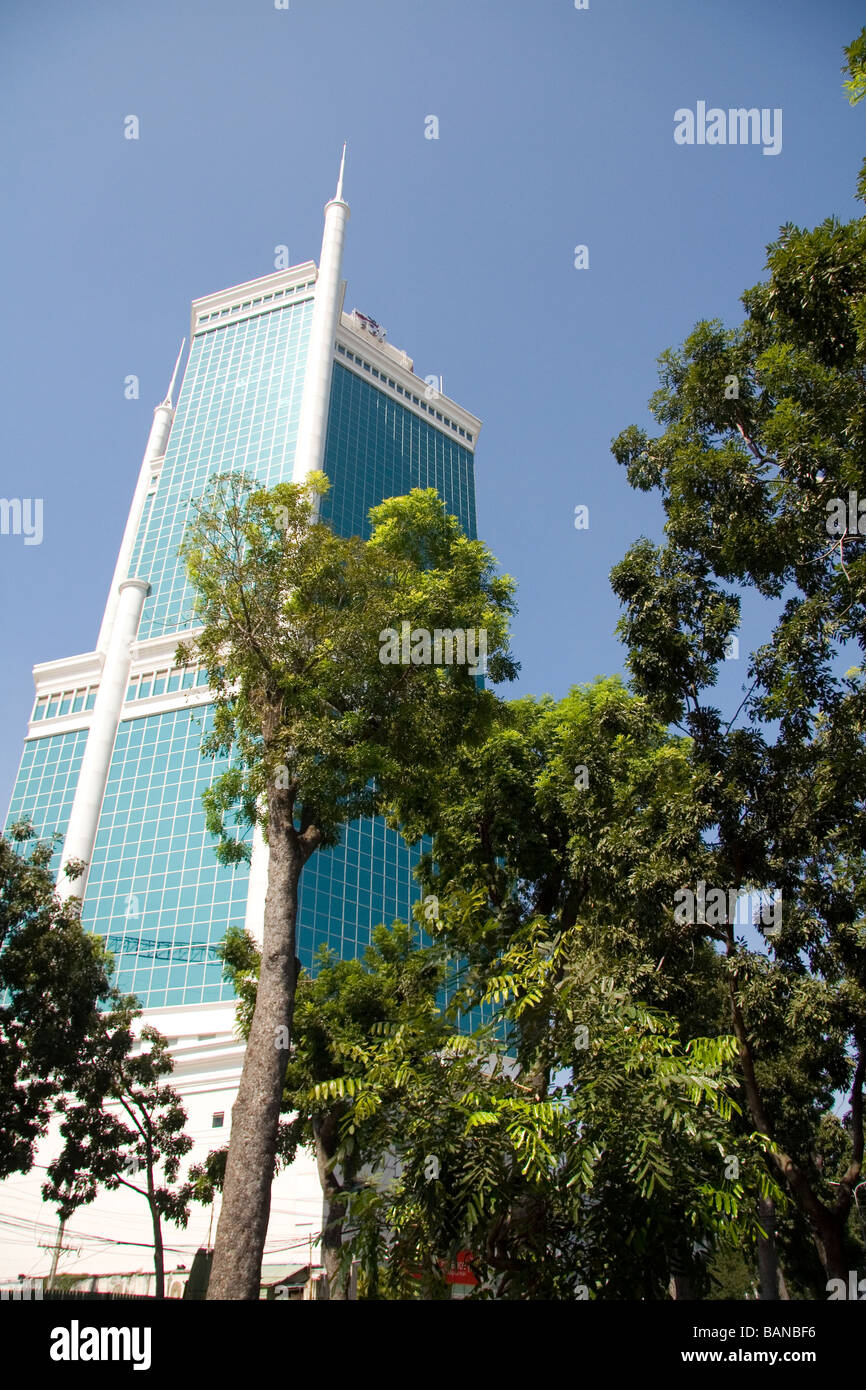 The Saigon Trade Center skyscraper in Ho Chi Minh City Vietnam Stock ...