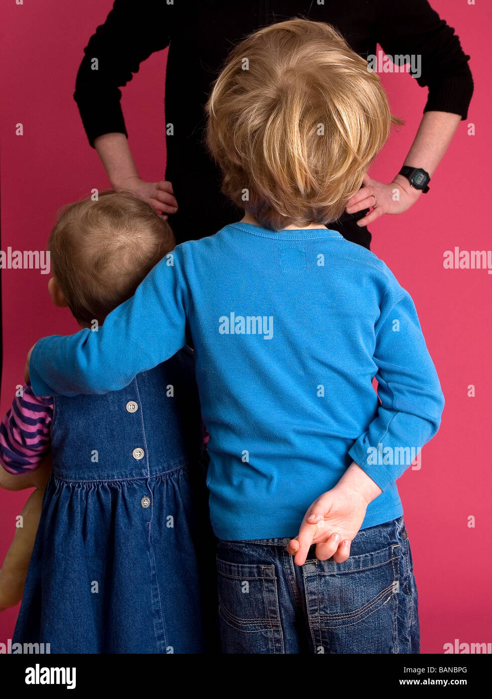 Telling off children hi-res stock photography and images - Alamy