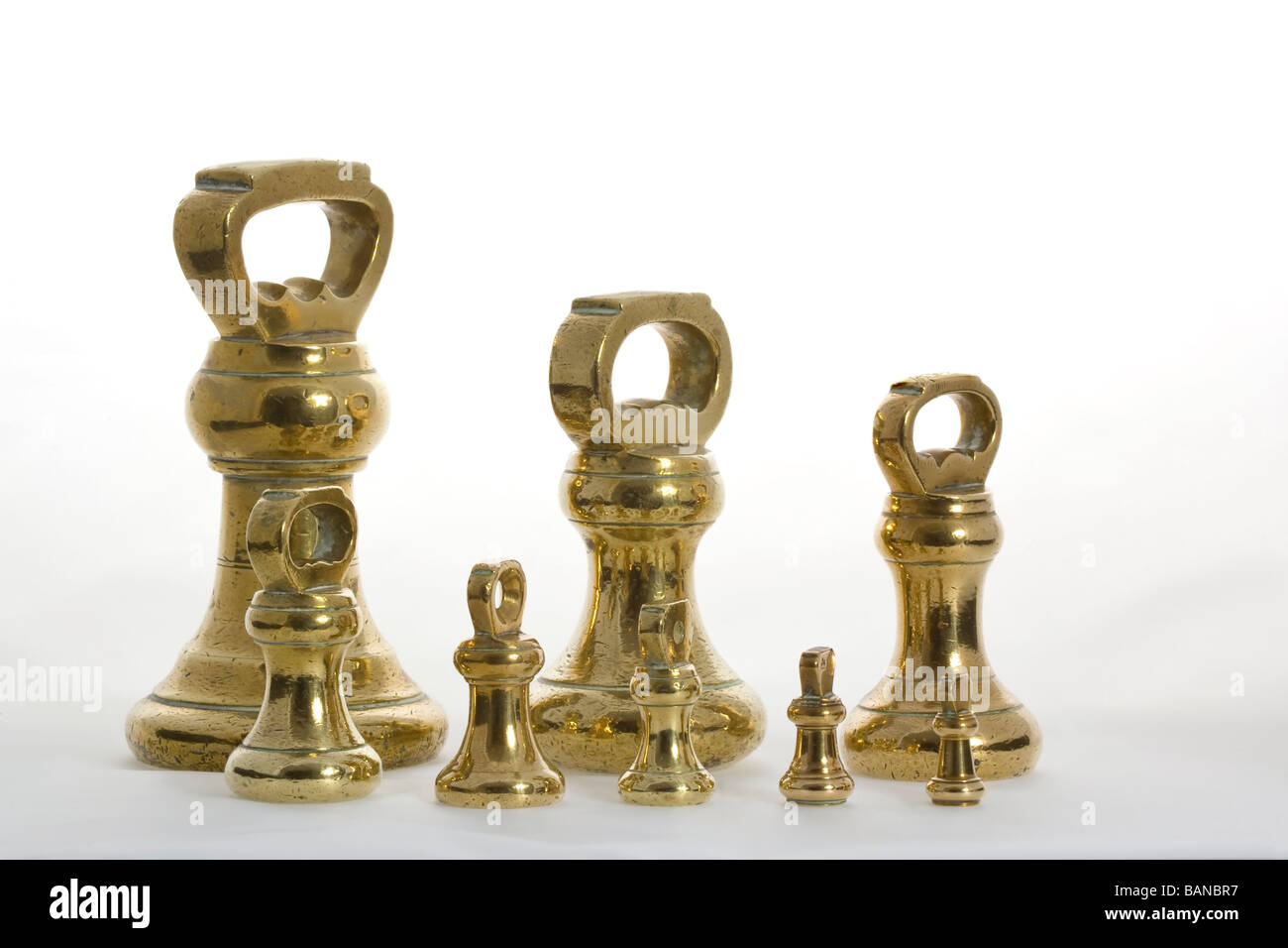 Brass weights hi-res stock photography and images - Alamy