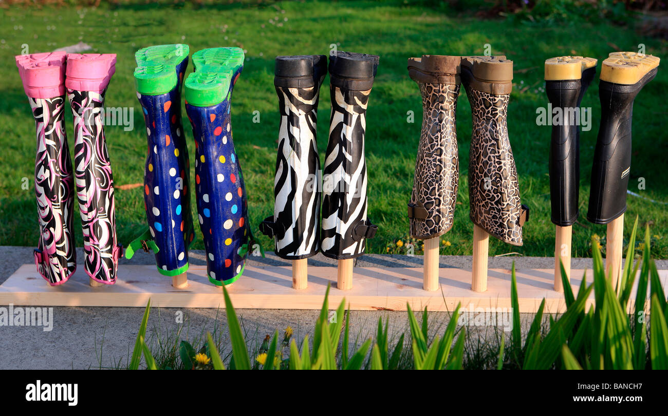 Rubber wellies hi-res stock photography and images - Alamy
