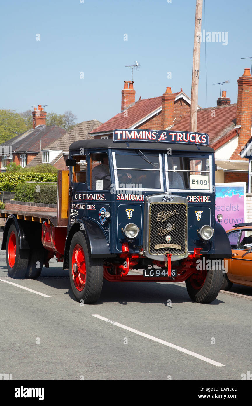 Classic Foden lorry Stock Photo - Alamy