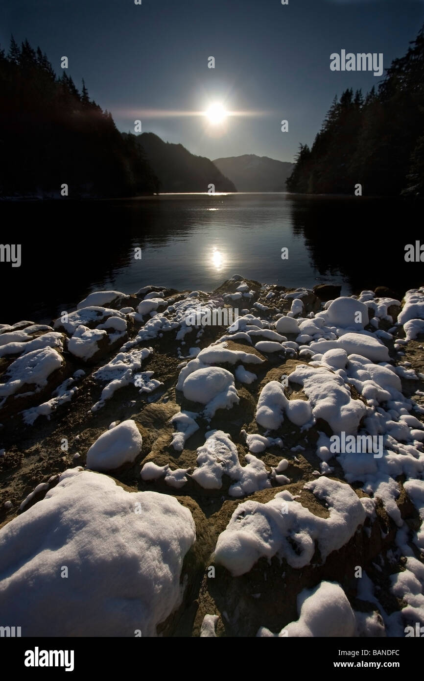 Kent landscapes in snow hi-res stock photography and images - Alamy