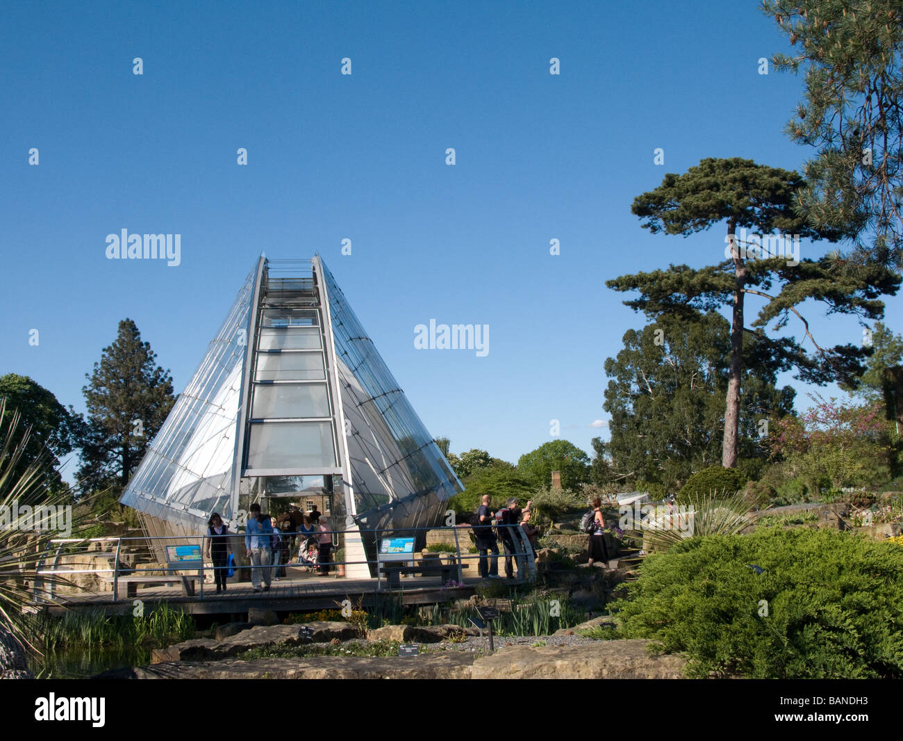 The Davies Alpine House at Kew Gardens, London Stock Photo - Alamy