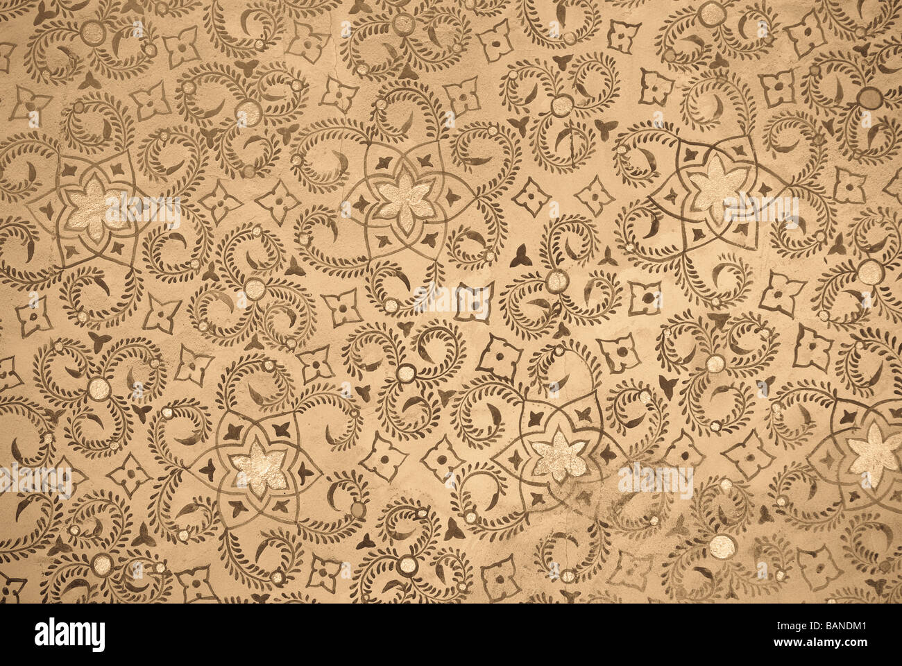 Highly detailed background with oriental ornaments Stock Photo - Alamy