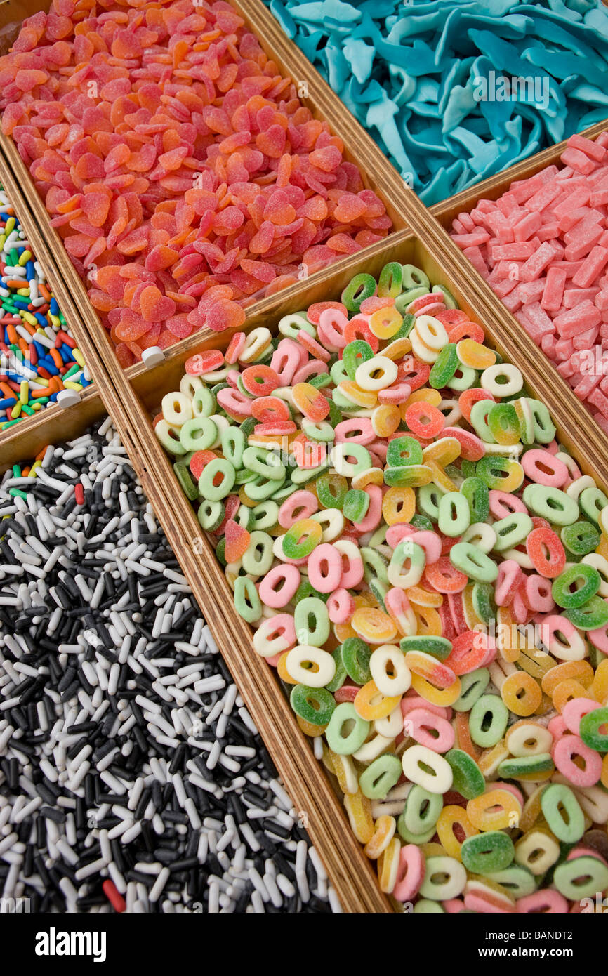 Assortment of Sweets Stock Photo - Alamy