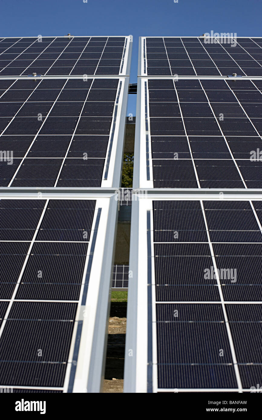 Closeup solar panels photovoltaic power hi-res stock photography and ...