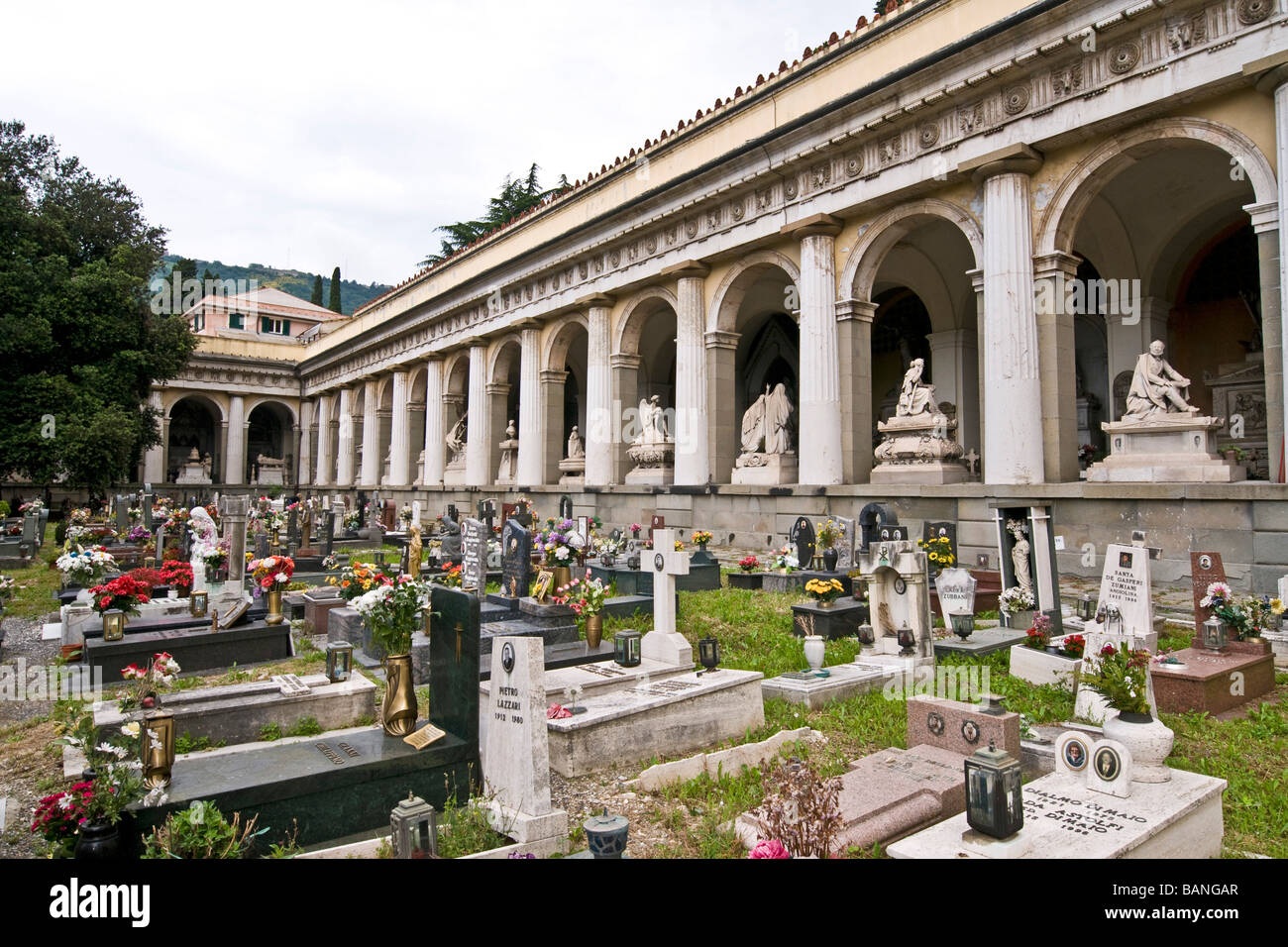 Monumental Cemetery of Staglieno Genoa Italy Stock Photo - Alamy