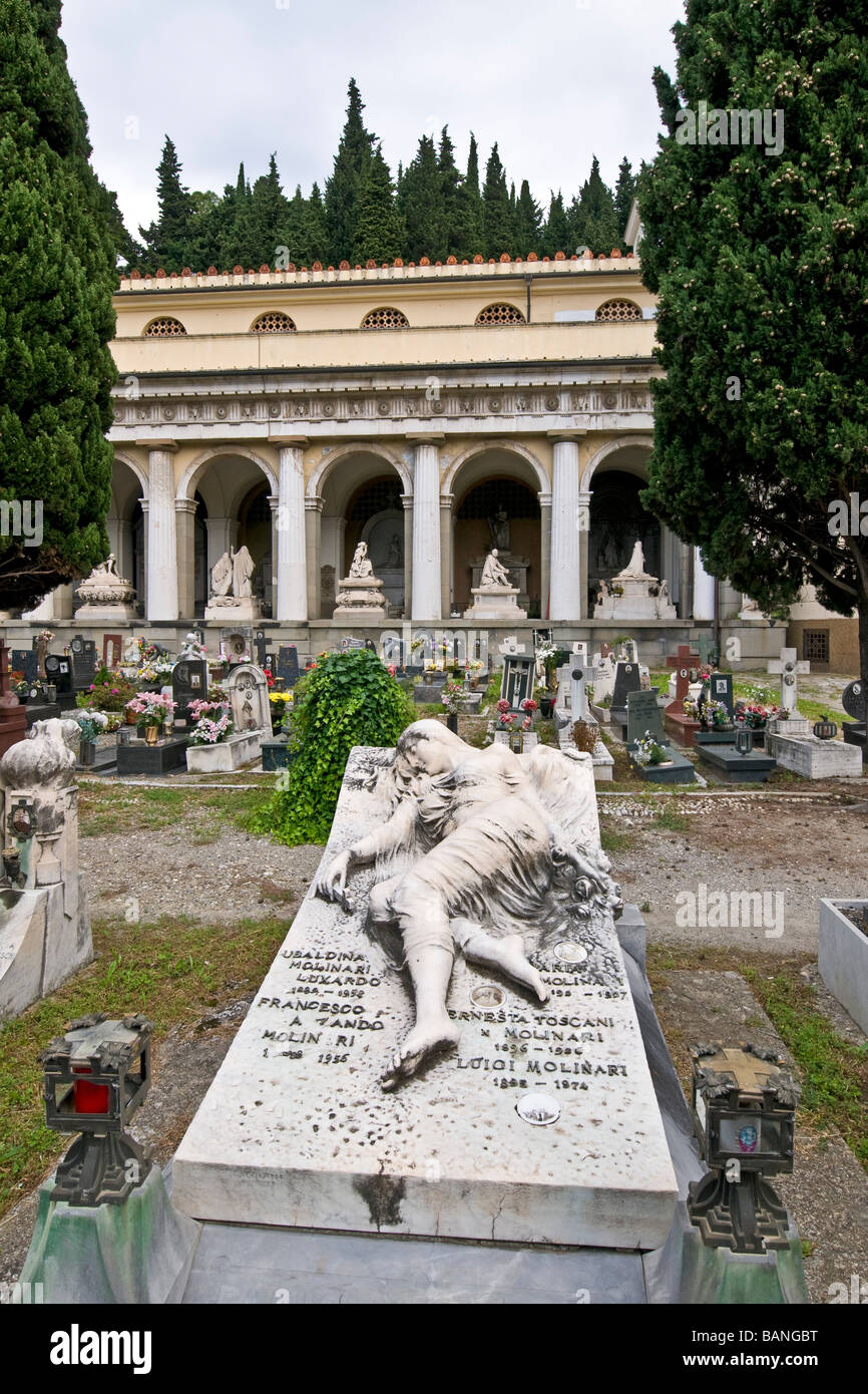 Monumental Cemetery of Staglieno Genoa Italy Stock Photo - Alamy