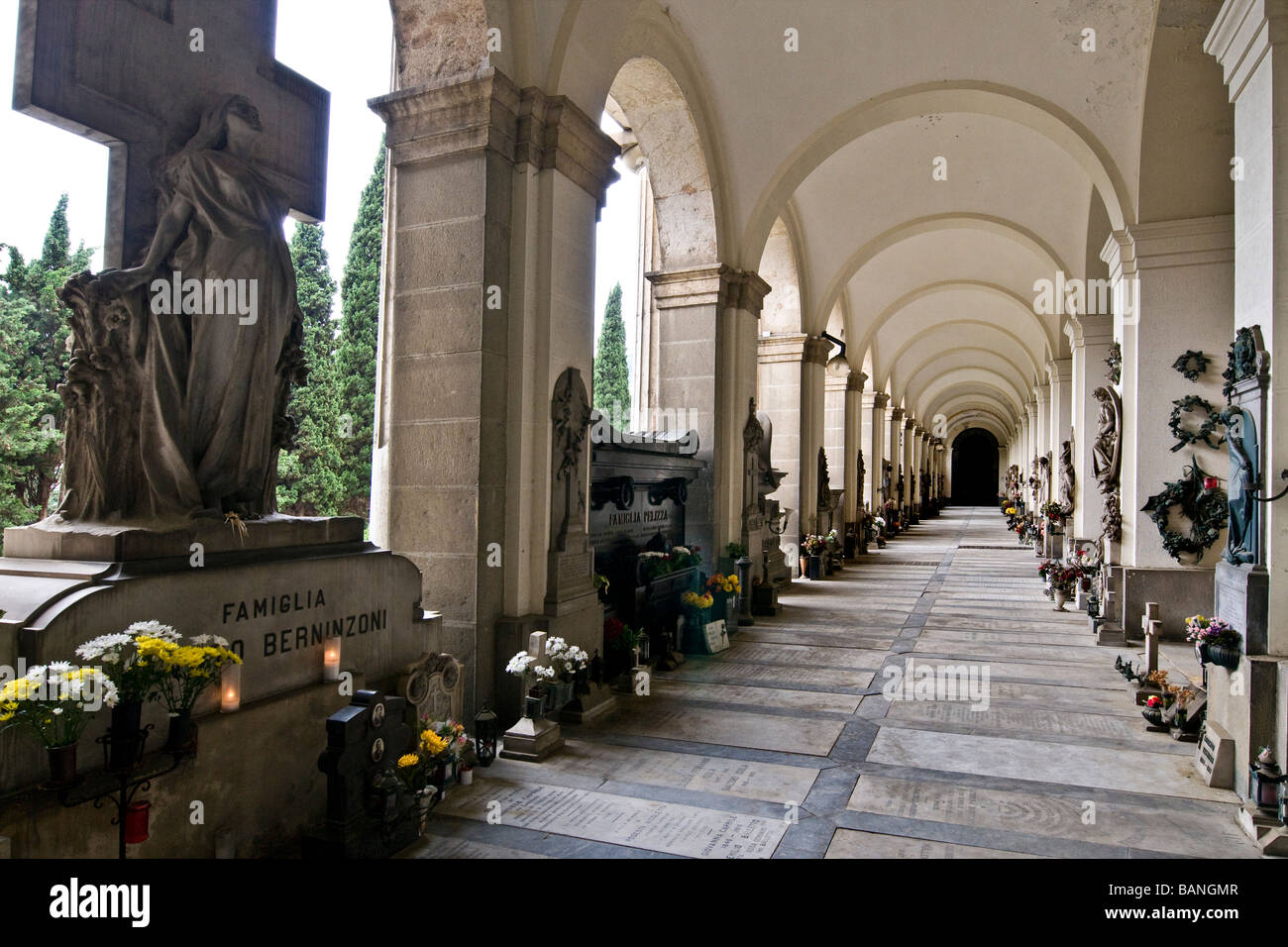 Monumental Cemetery of Staglieno Genoa Italy Stock Photo - Alamy