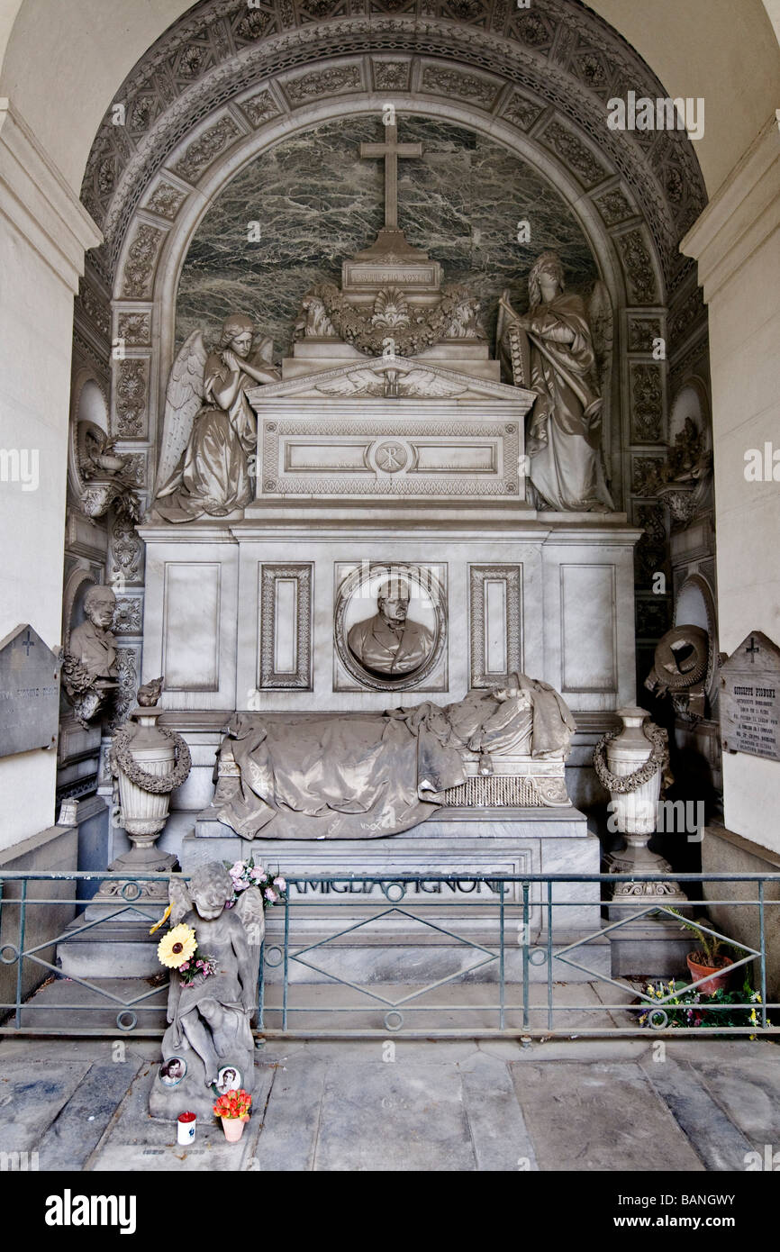 Monumental Cemetery of Staglieno Genoa Italy Stock Photo - Alamy