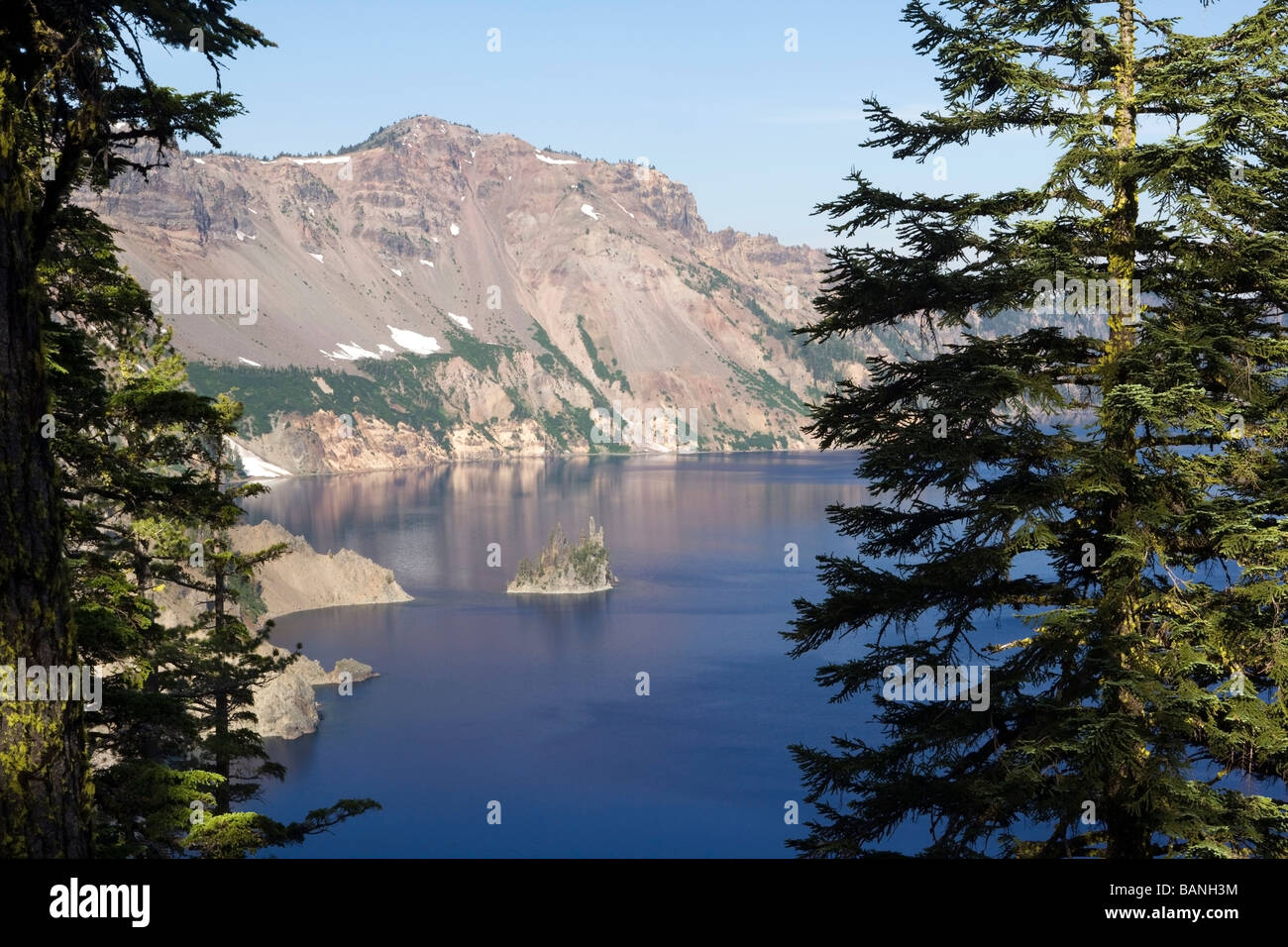Caldera with light blue crater lake hi-res stock photography and images ...