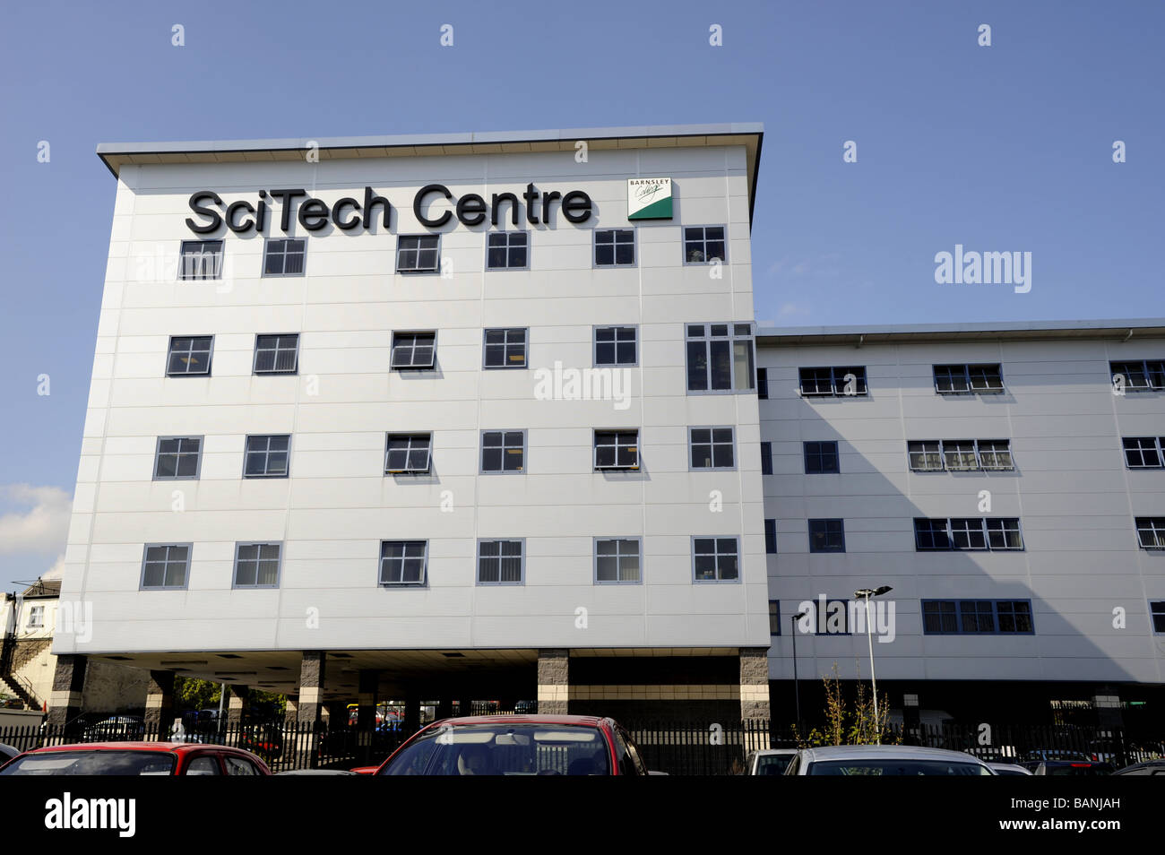 Barnsley Collage SciTech Centre Stock Photo - Alamy