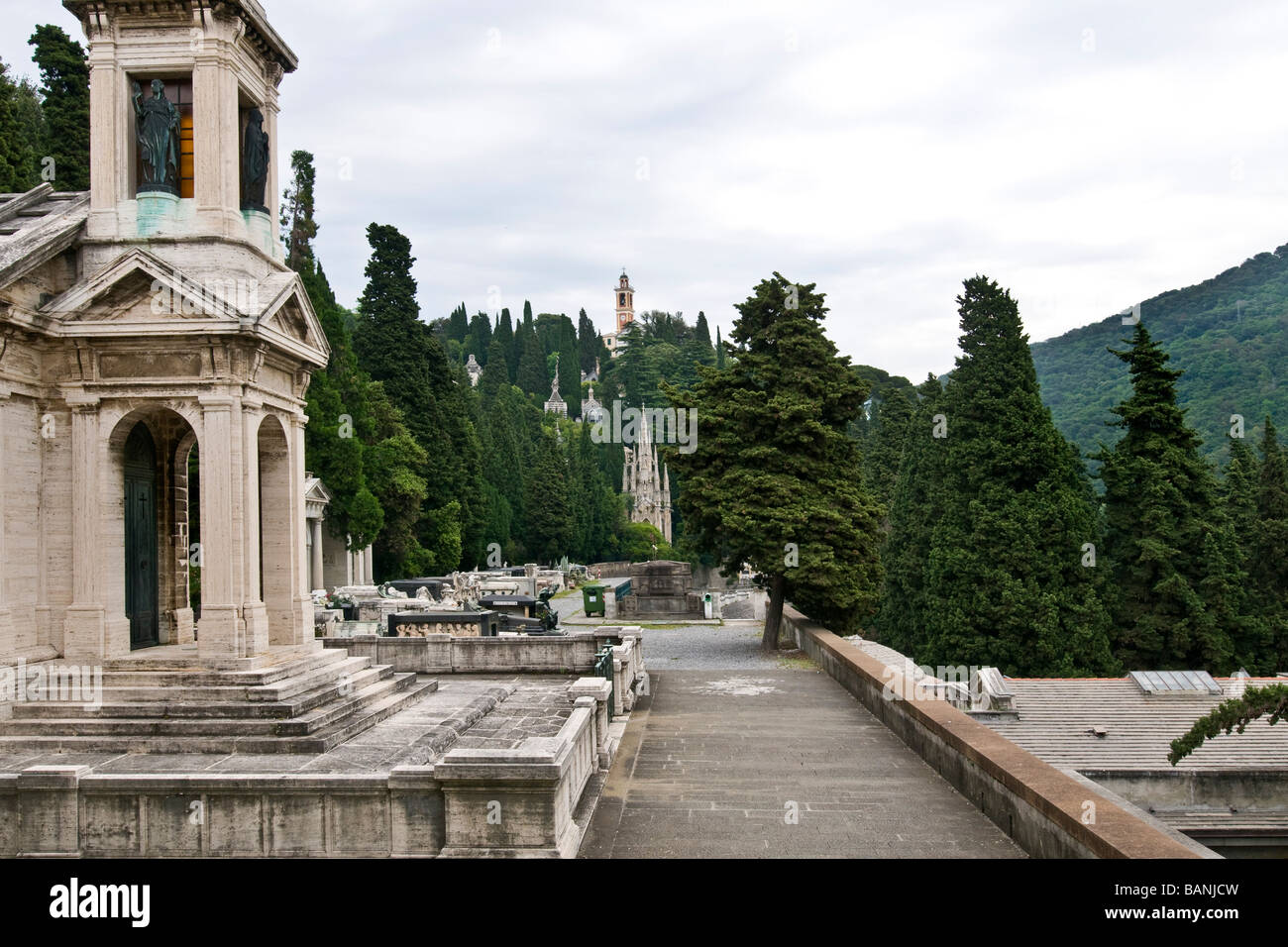 Monumental Cemetery of Staglieno Genoa Italy Stock Photo - Alamy