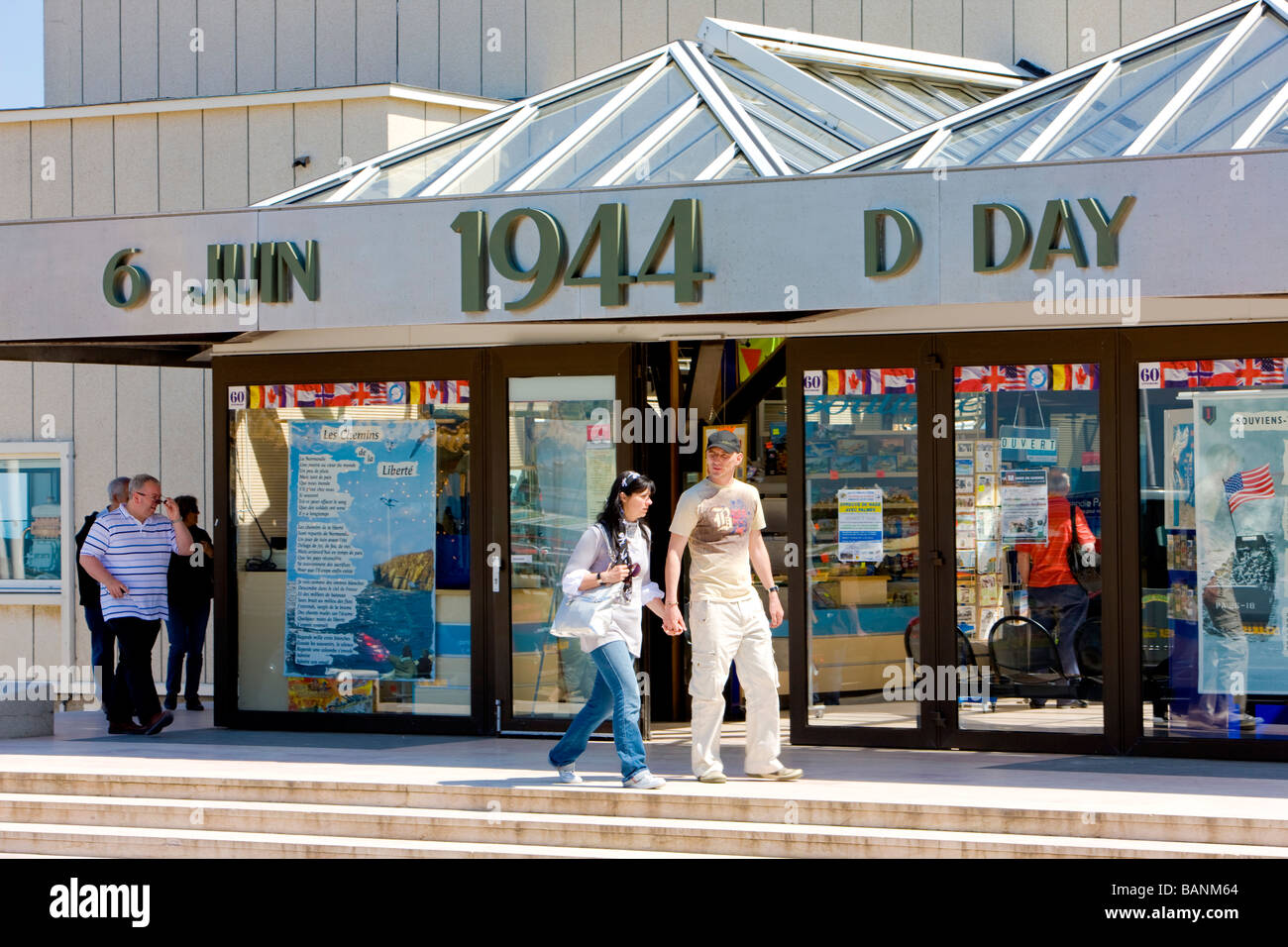 Arromanches d day museum hi-res stock photography and images - Alamy