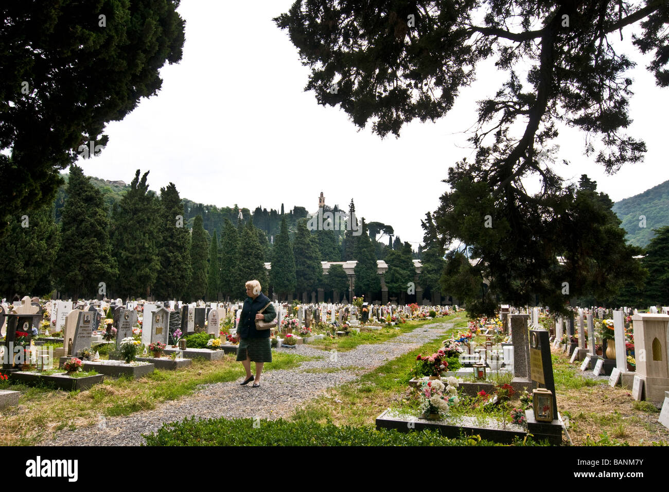 Monumental Cemetery of Staglieno Genoa Italy Stock Photo - Alamy