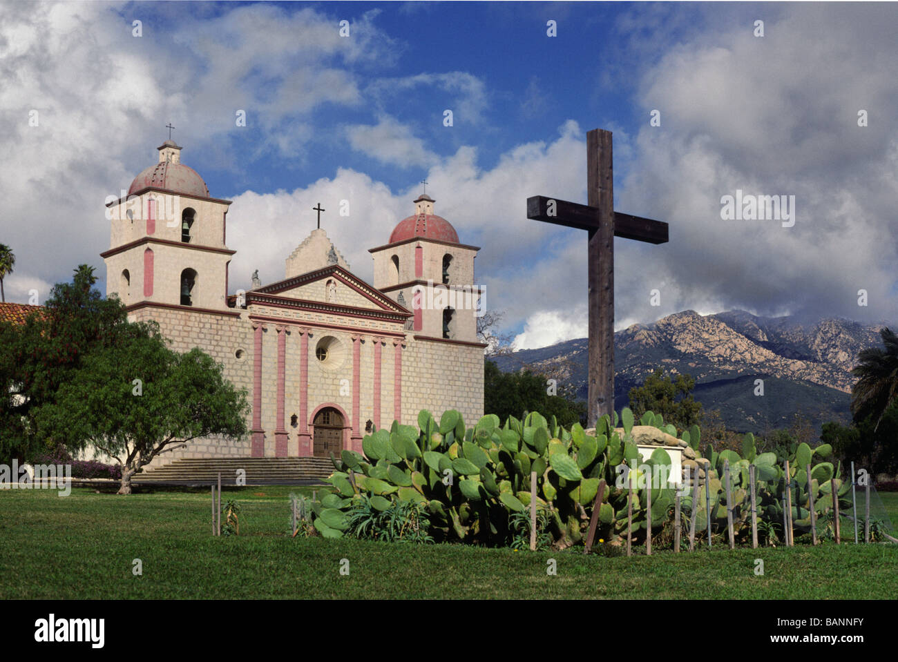 The SANTA BARBARA MISSION is one of the best examples of FATHER ...