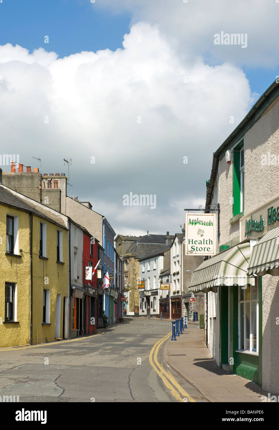 Market street ulverston cumbria england hi-res stock photography and ...
