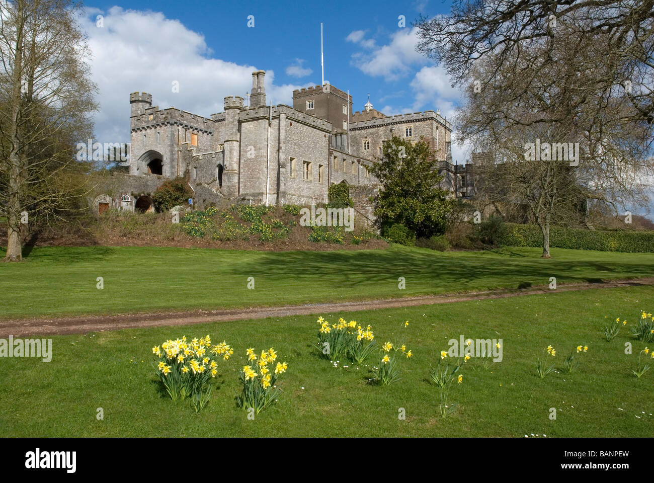 Powderham castle hi-res stock photography and images - Alamy