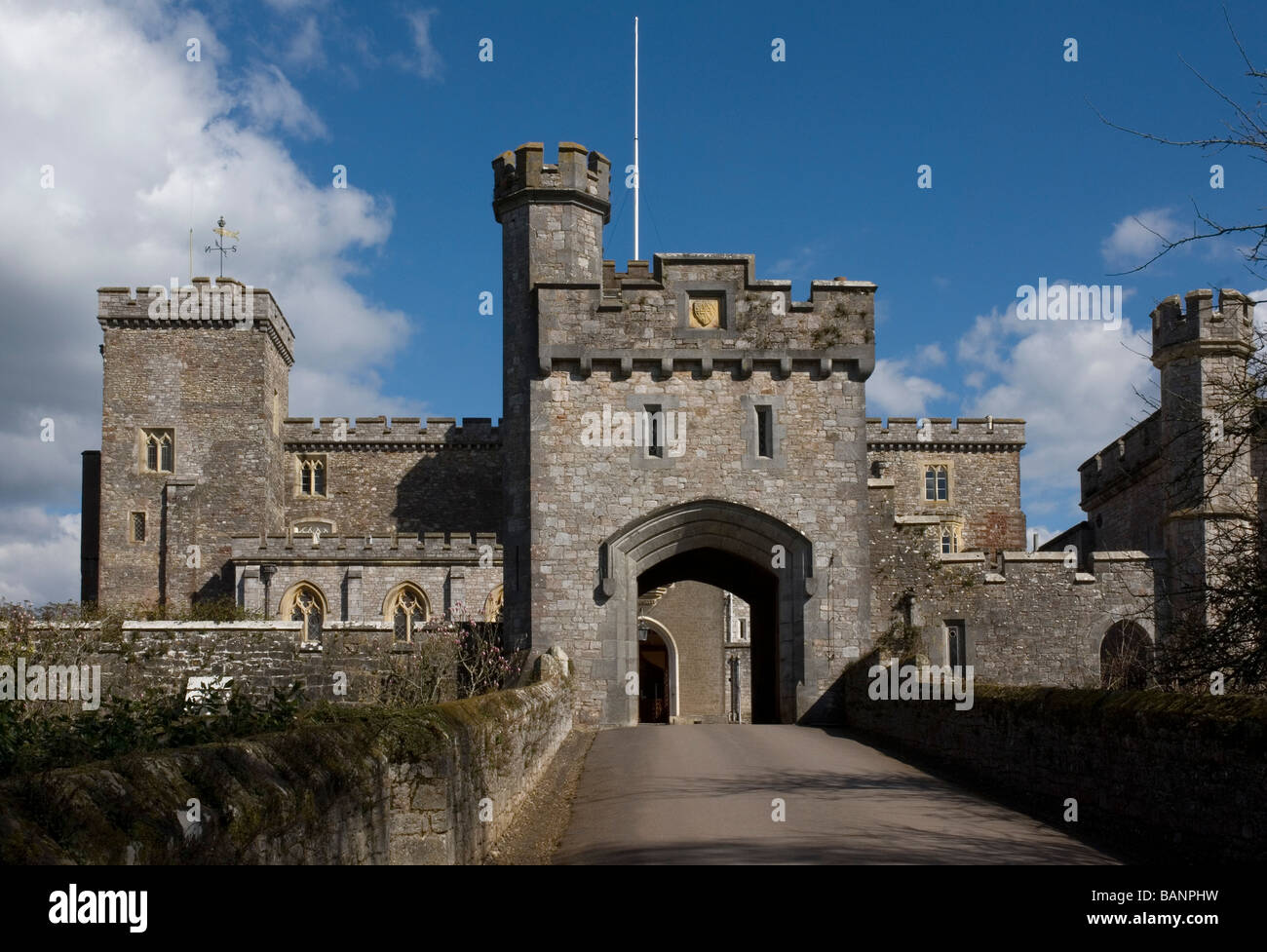 Powderham castle hi-res stock photography and images - Alamy