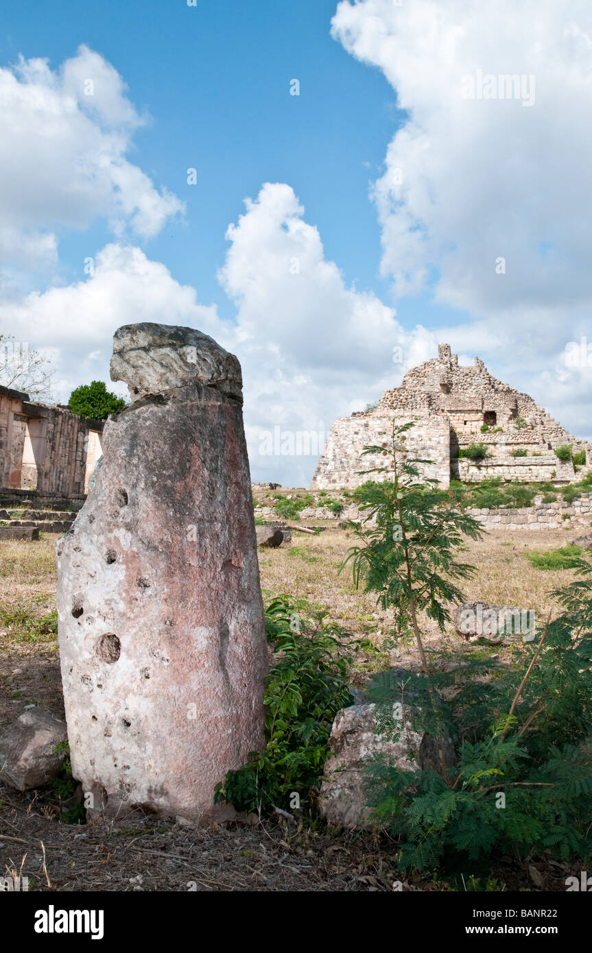 Oxkintok ruins in the Yucatan area of Mexico Stock Photo - Alamy