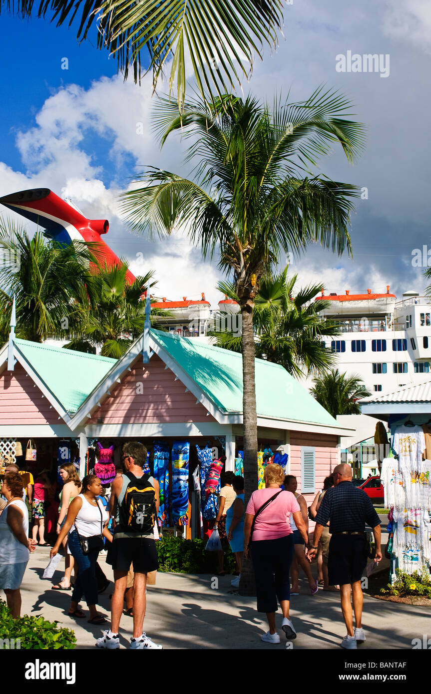 Lucayan cruise terminal and harbour marketplace Grand Bahama Bahamas ...