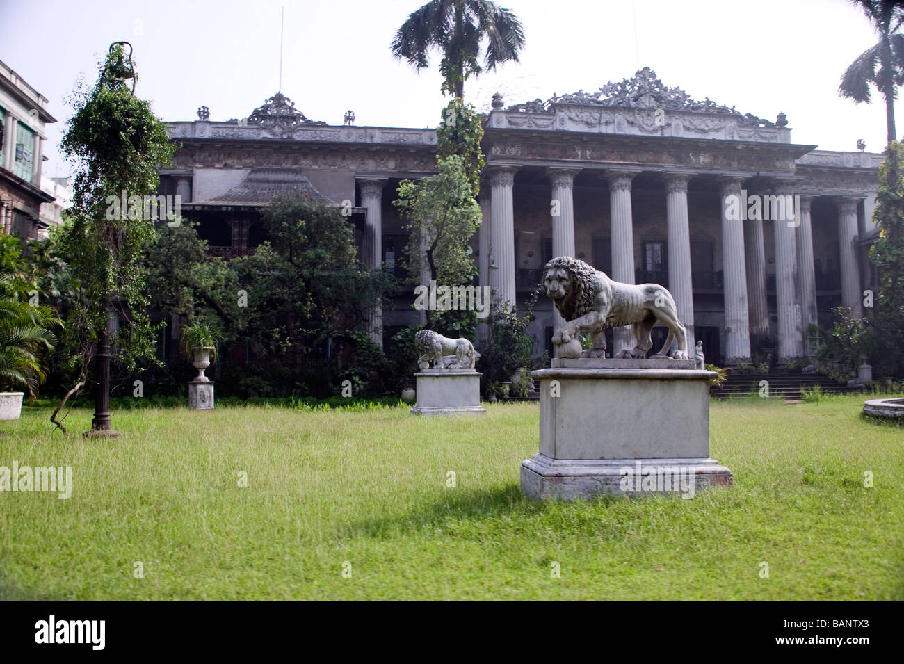 Marble Palace Calcutta India Stock Photo - Alamy